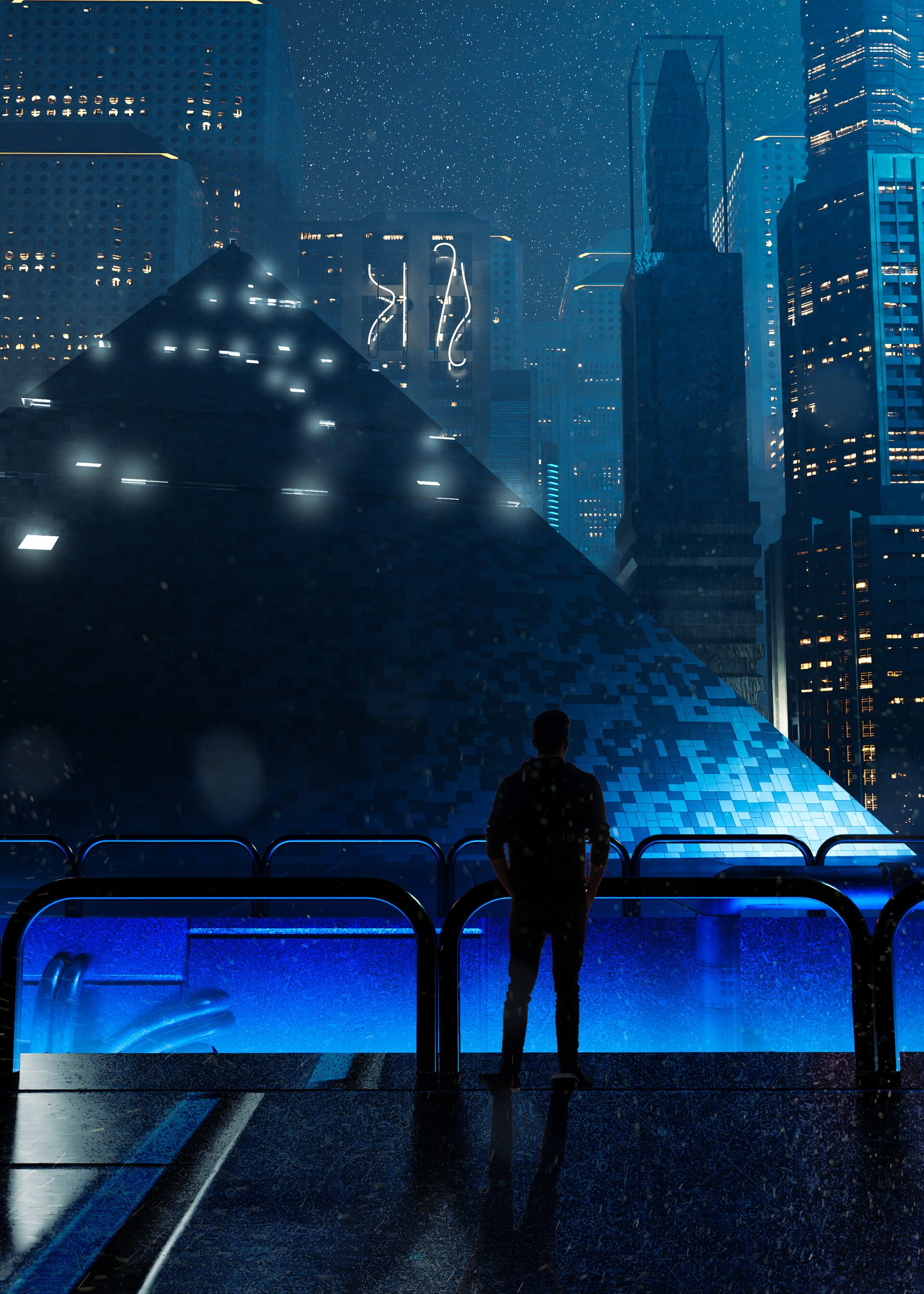 ArtStation - Blue City