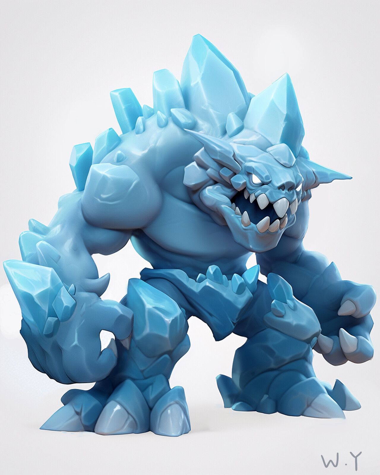 ArtStation - Ice Golem