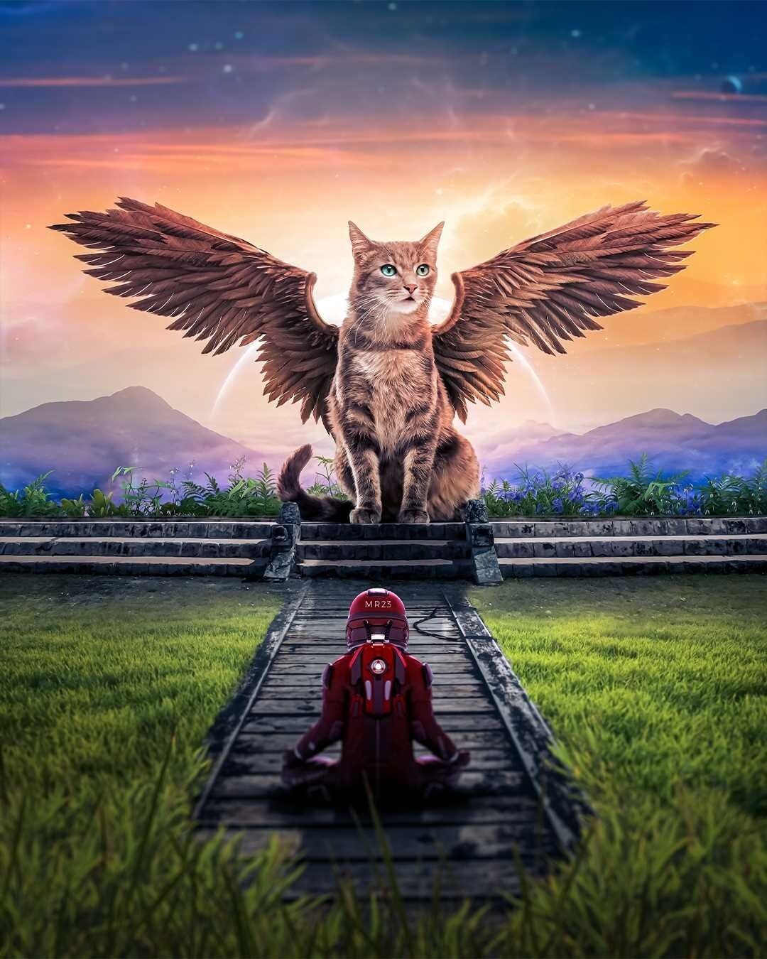 ArtStation - Cat Goddess - 2021