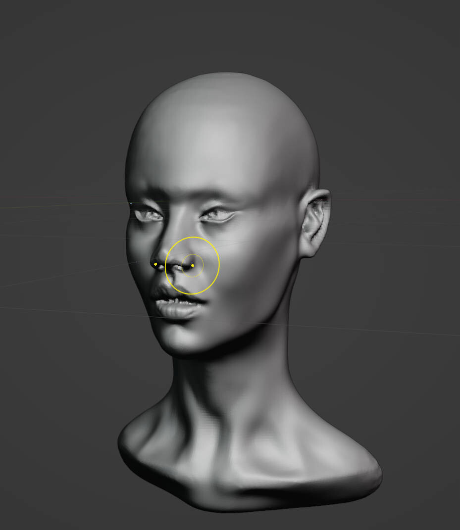 ArtStation - Girls's Head Sculpt Pratise