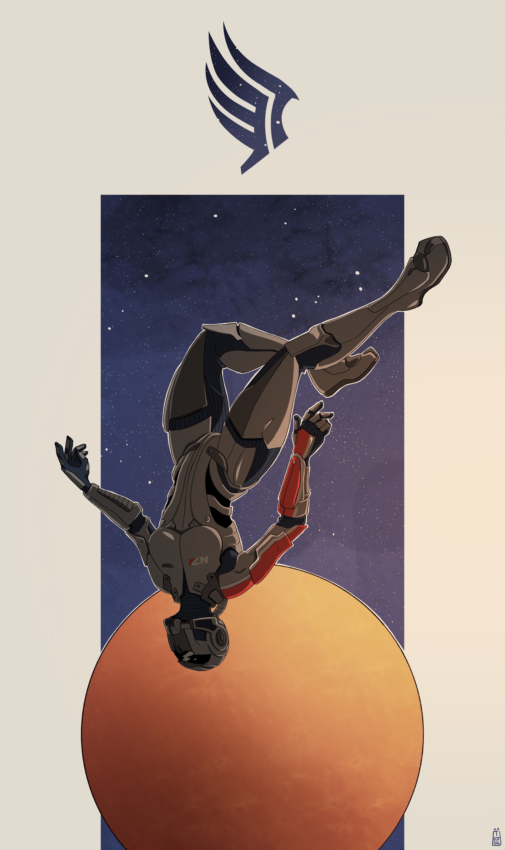 ArtStation - Poster: Mass Effect 2 - Alchera