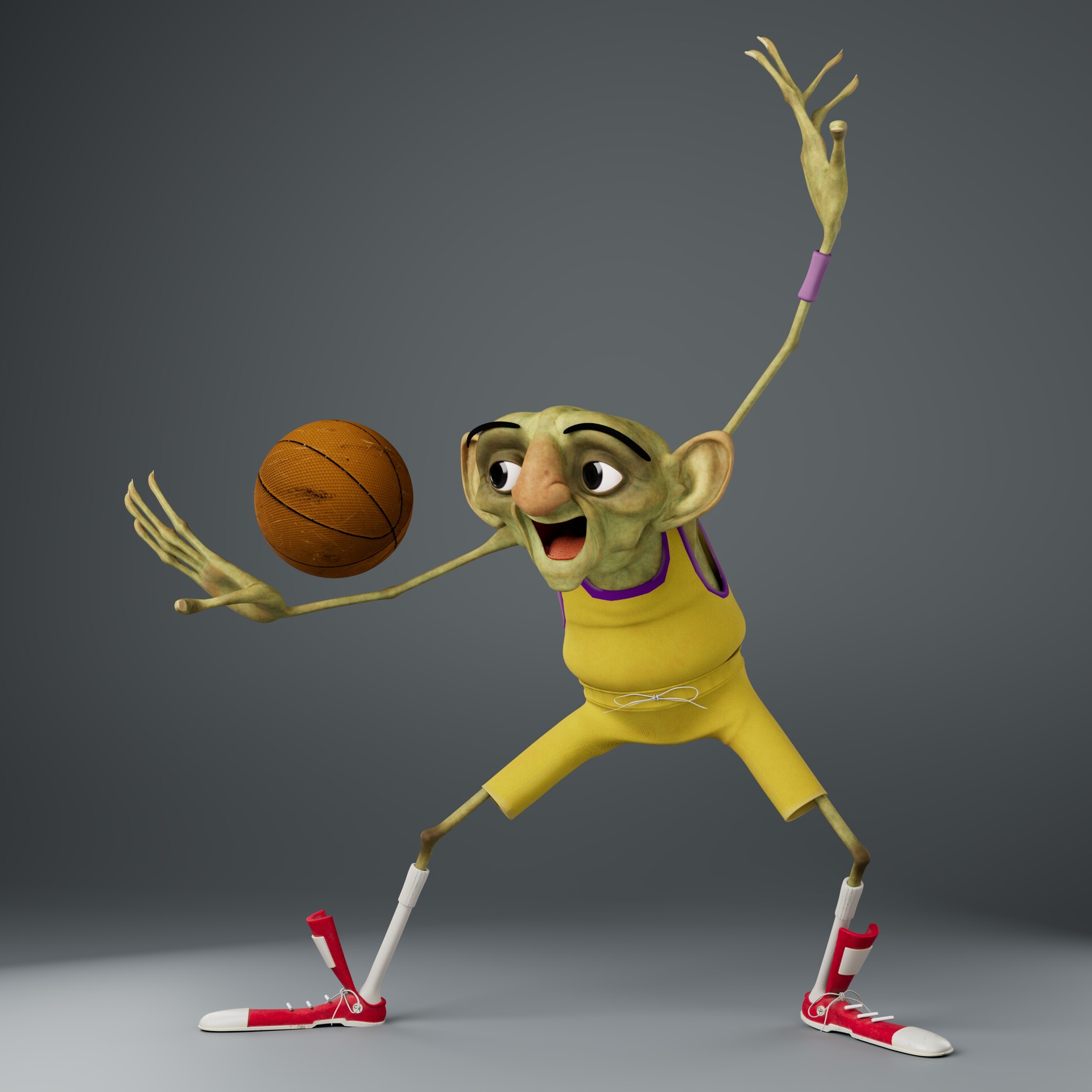 ArtStation - Goblin Baller Cartoon