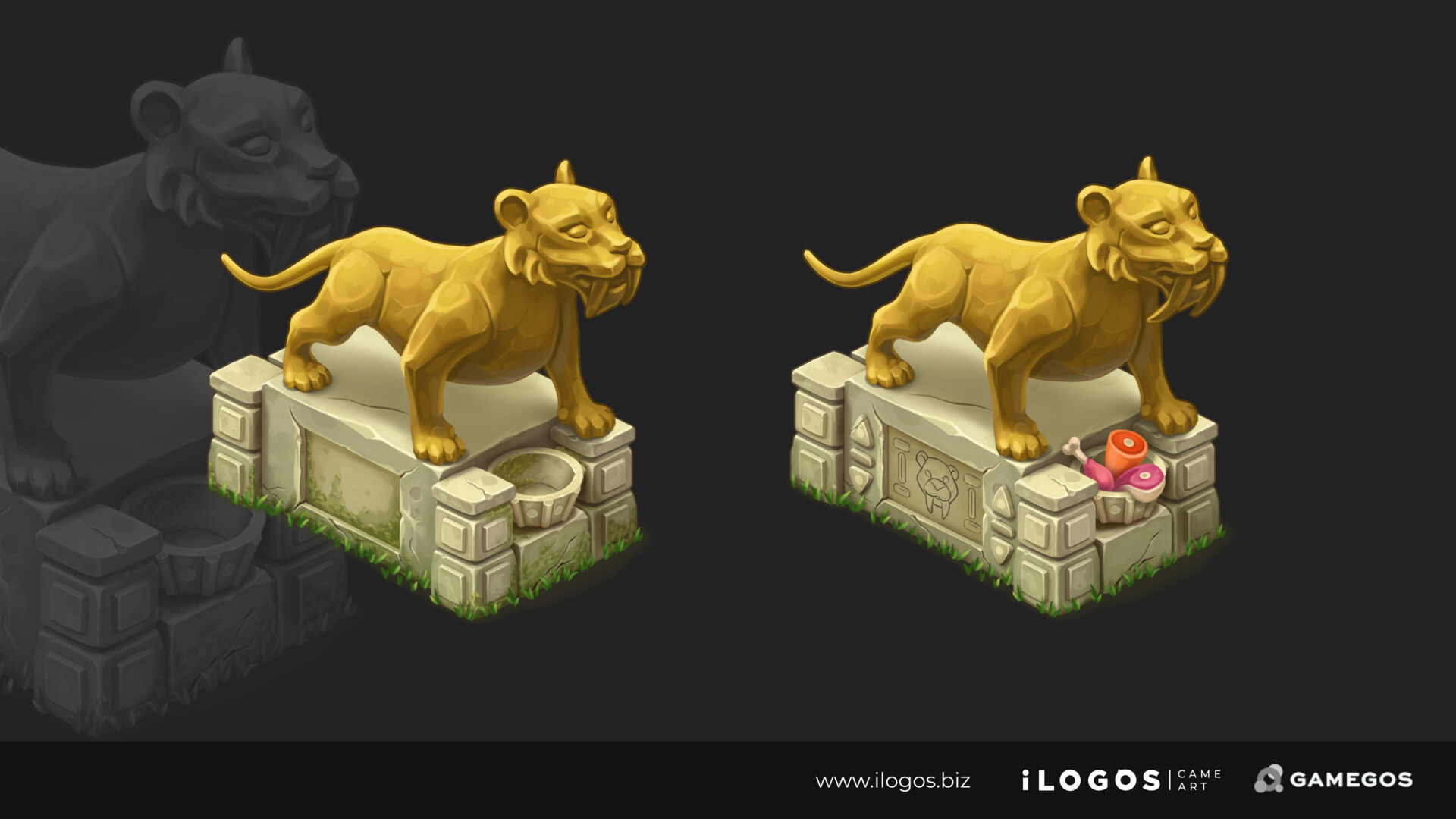 iLogos Game Studios - 2D Isometric structures and decorations | Animal ...