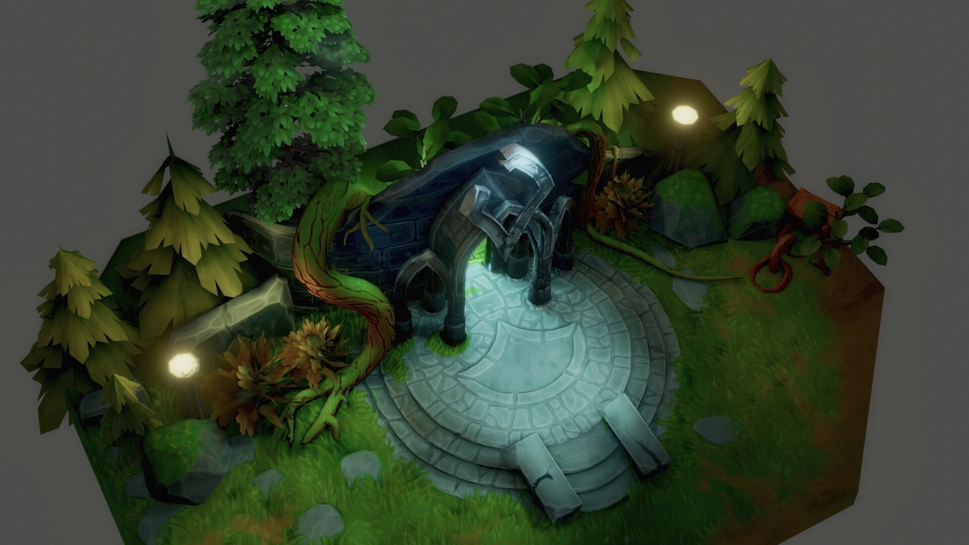 ArtStation - Stylized Sample Map