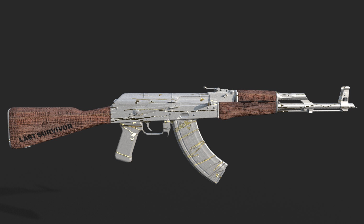 ArtStation - Gun-texturing