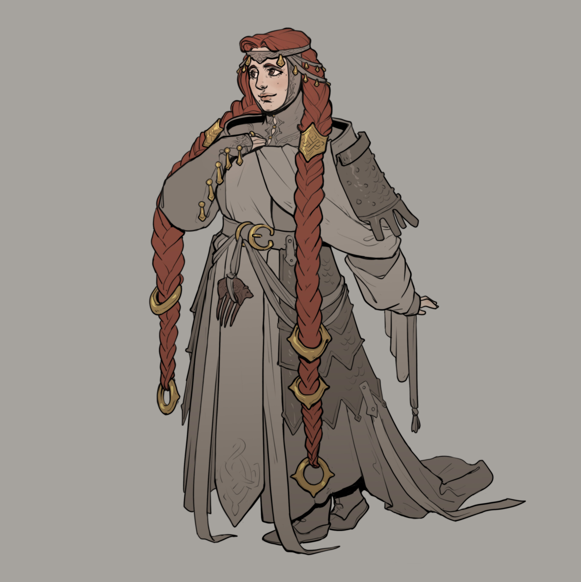 berserk princess Tylle — concept art by Elizaveta Klochkova — ProUser.Me