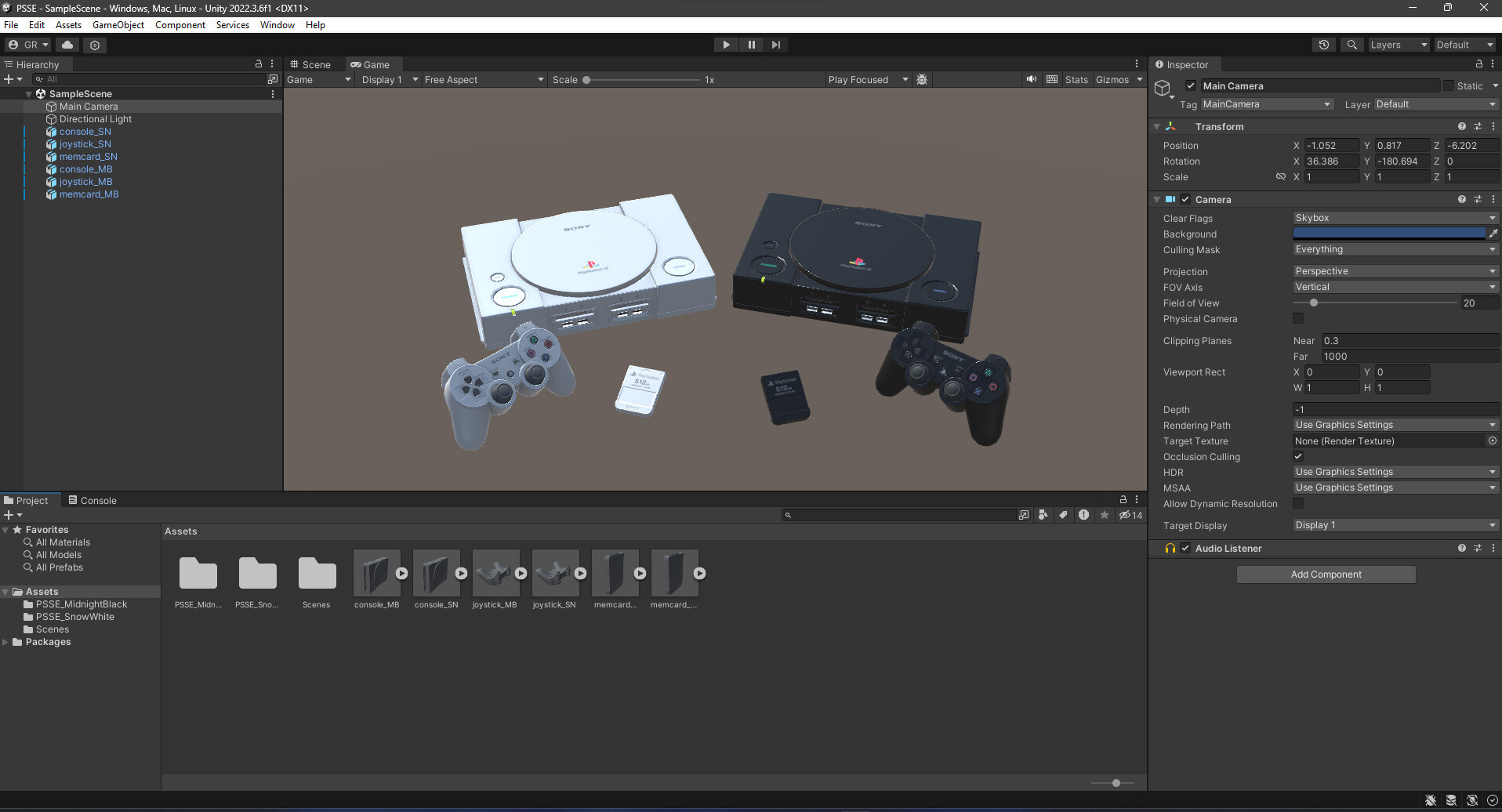 Guilherme Rocha - Playstation SE Game Props