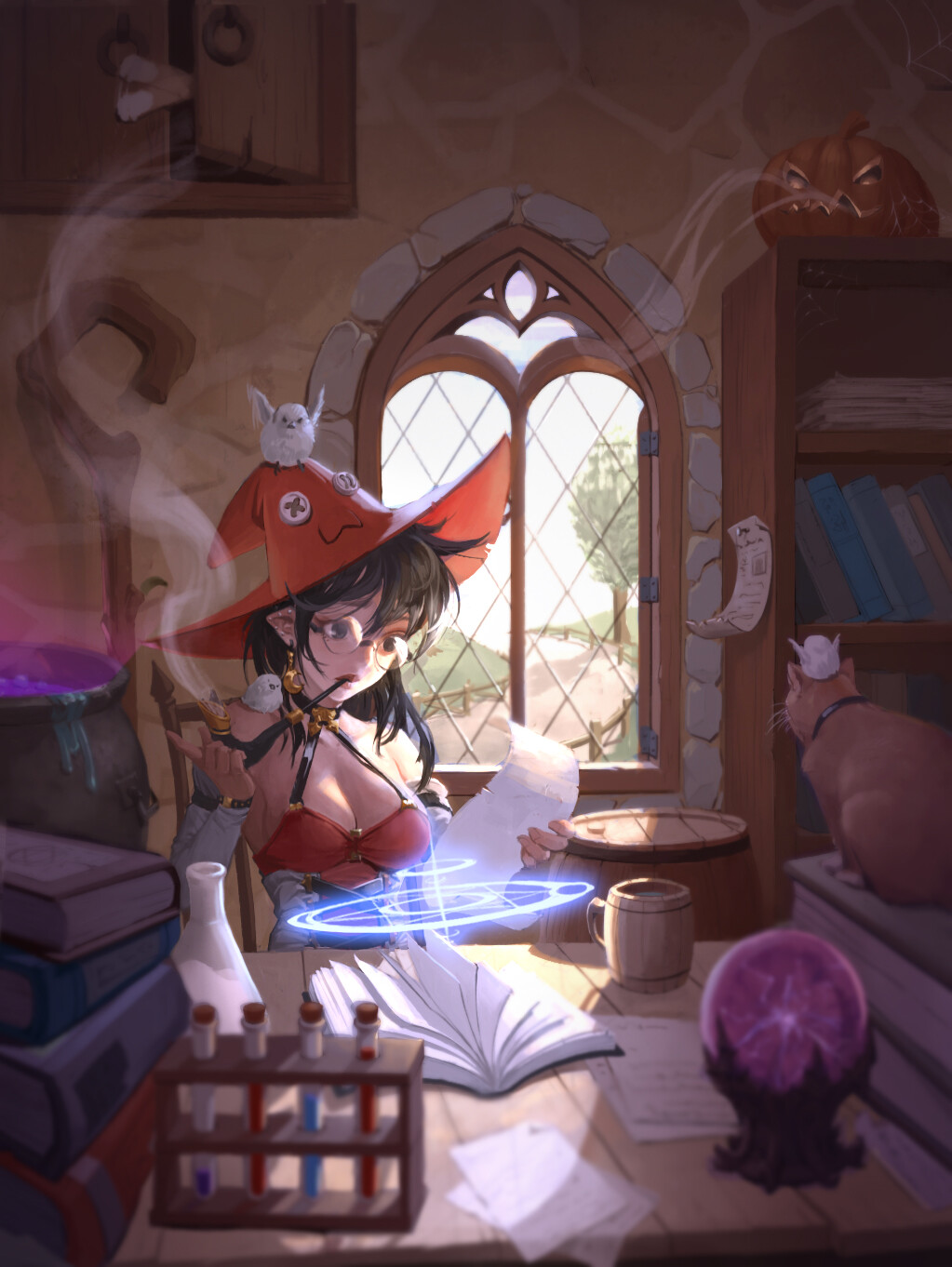 ArtStation - Witch's study