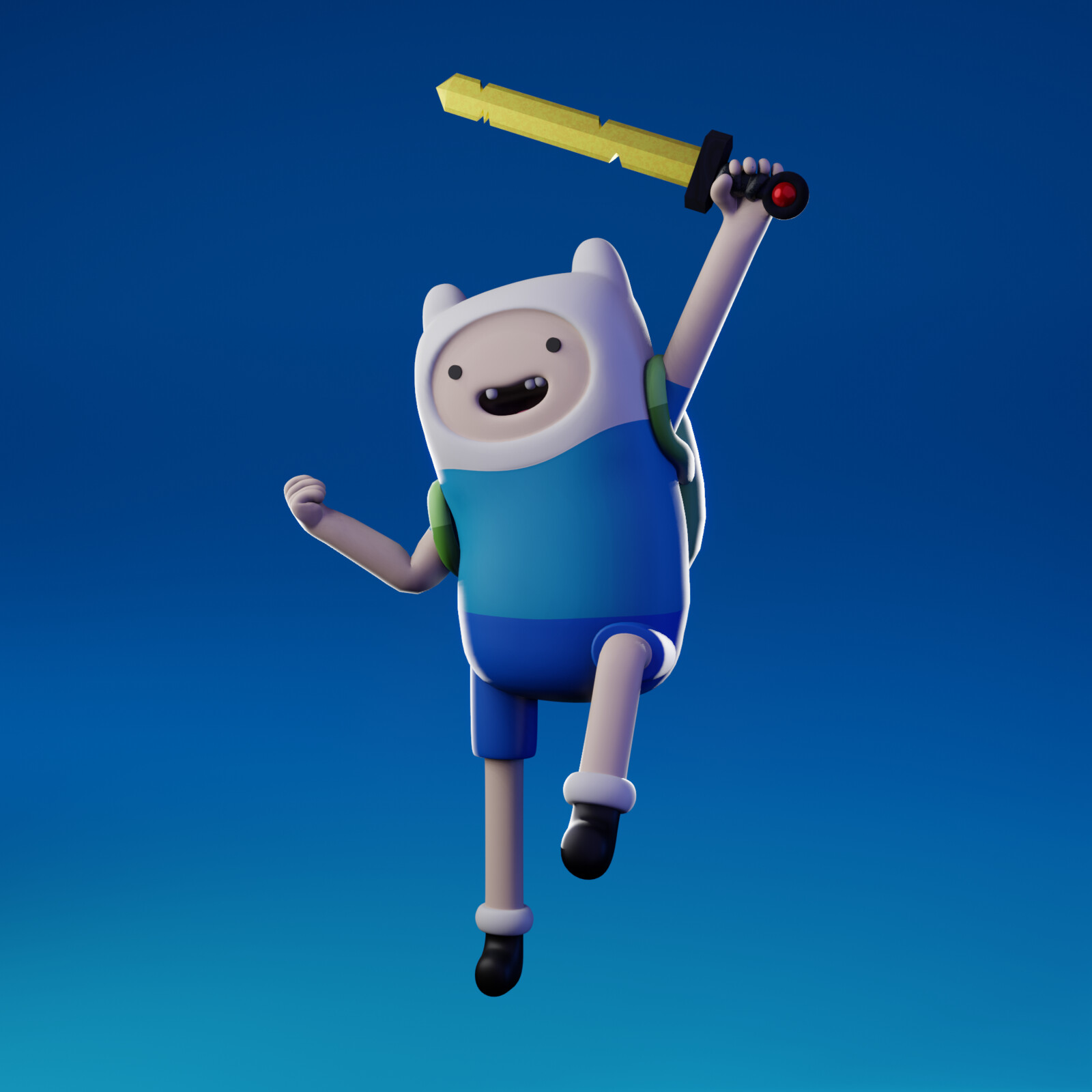 Sigrid Amazona - Finn the Human 3D Model
