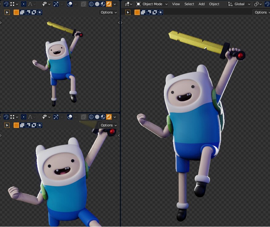 Sigrid Amazona - Finn the Human 3D Model