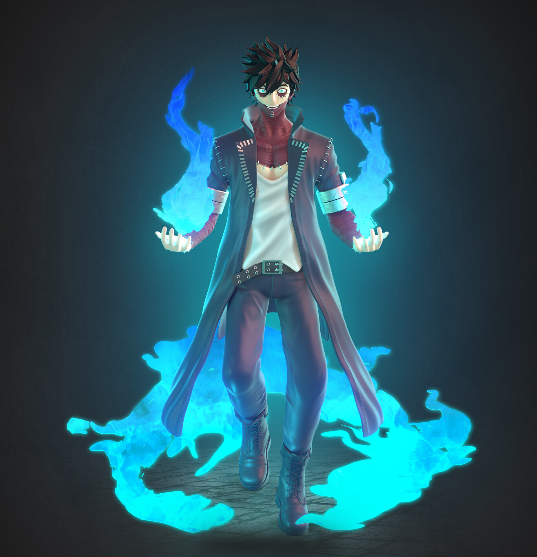 ArtStation - Dabi (Todoroki Toya)