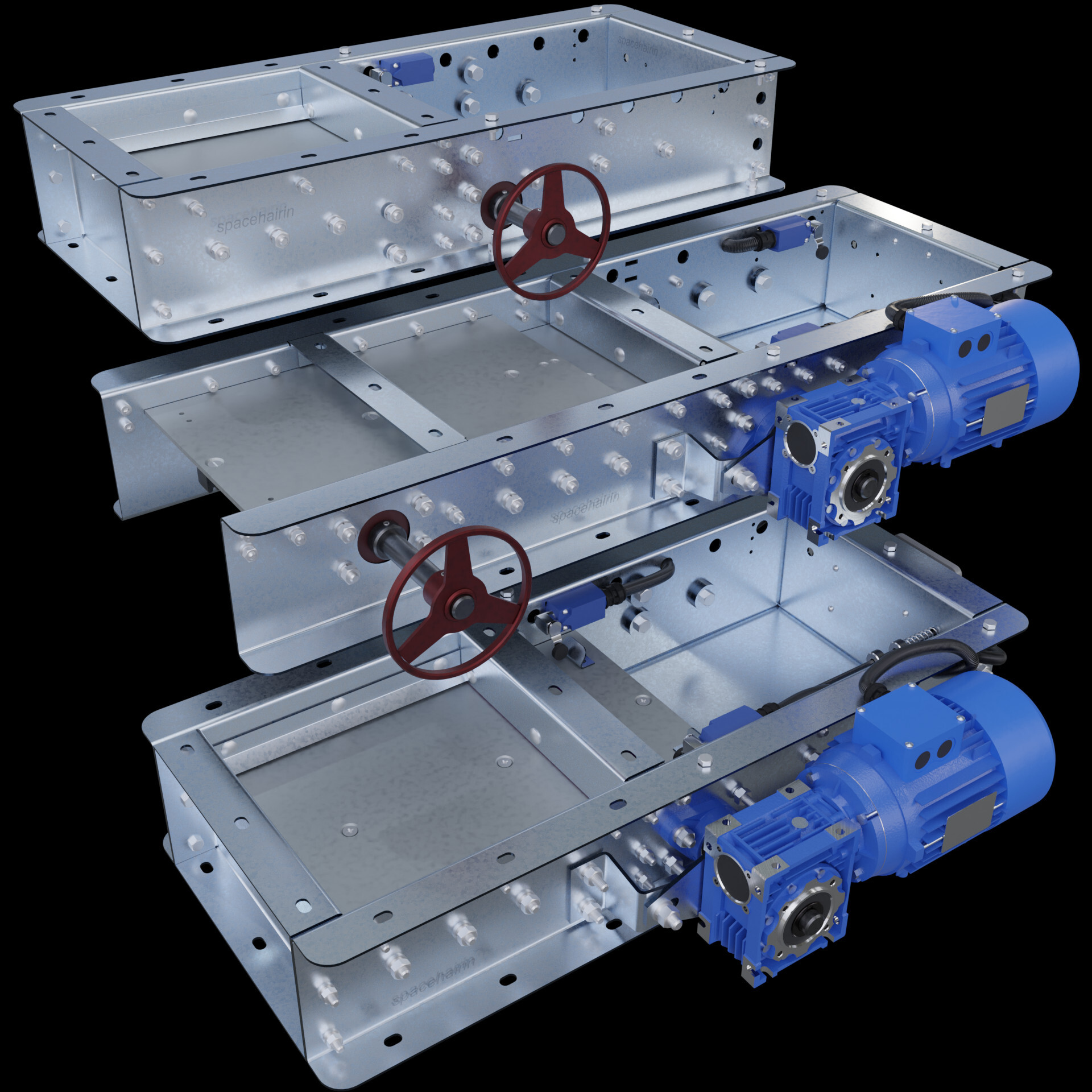 ArtStation - Roller slide gate valves