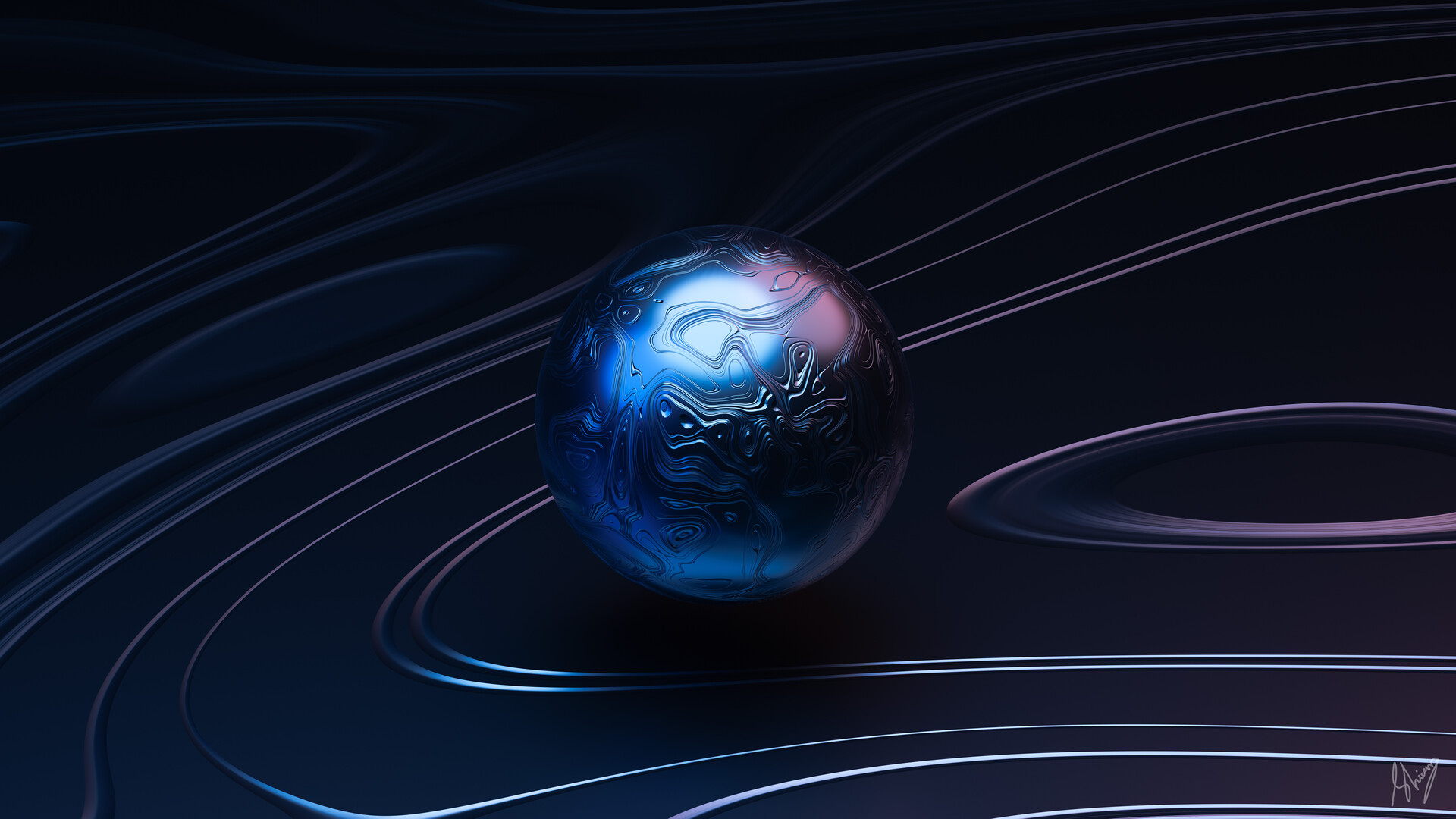 ArtStation - Abstract Ball