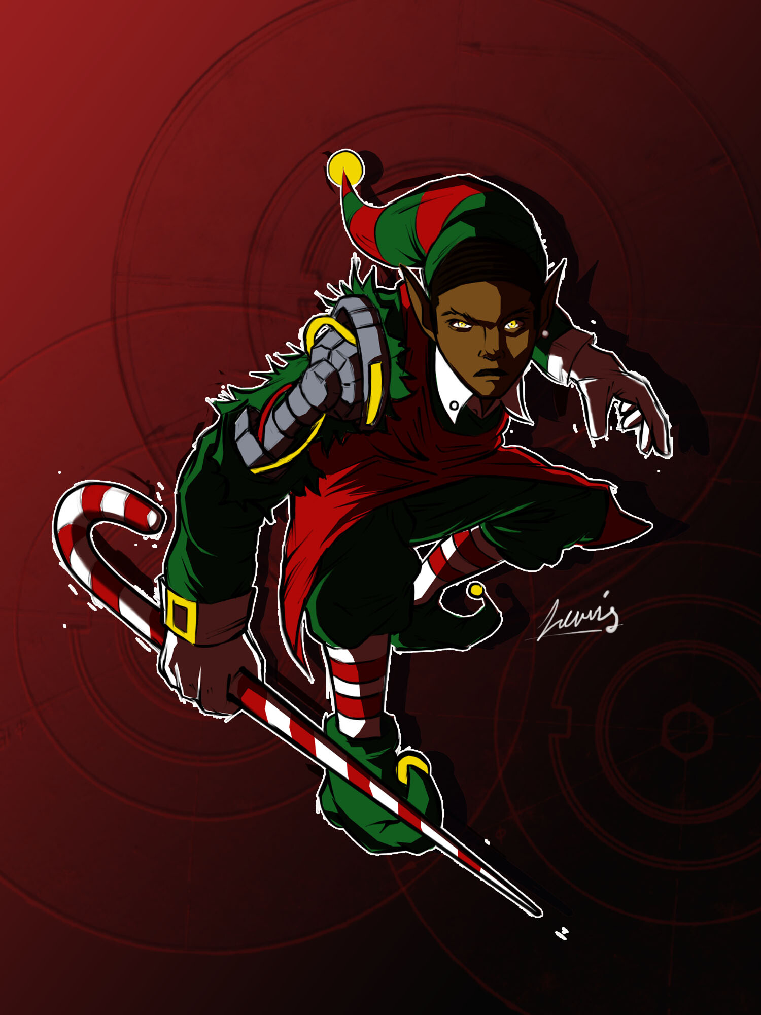 ArtStation - Santa's Right Hand