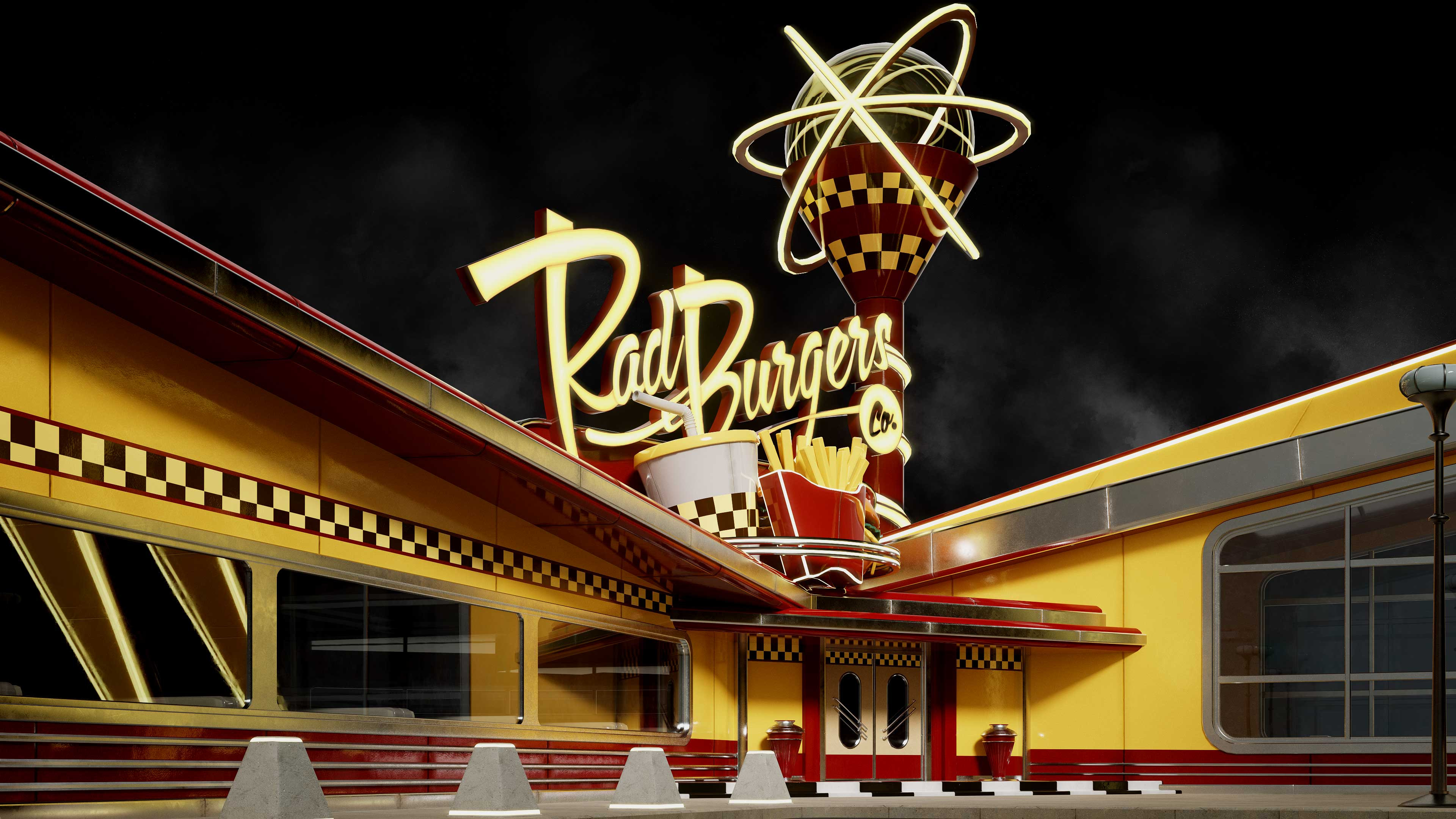 KitBash3D - "AtomPunk" - Premium 3D Models & Materials Kit