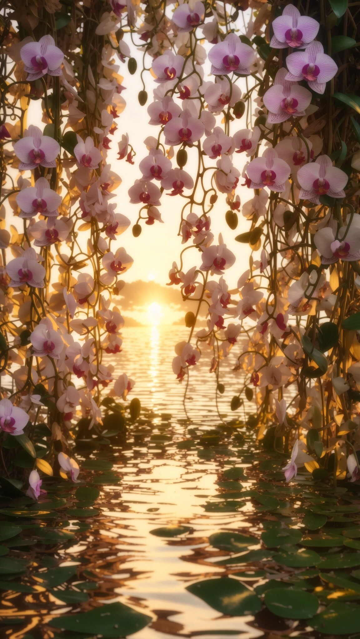 ArtStation - Flowers Reflections