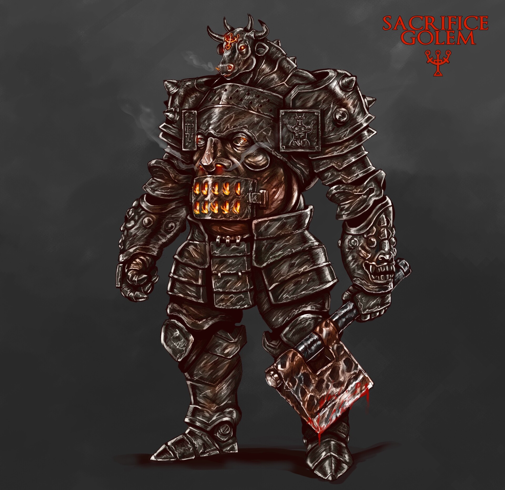 ArtStation - Sacrifice Golem