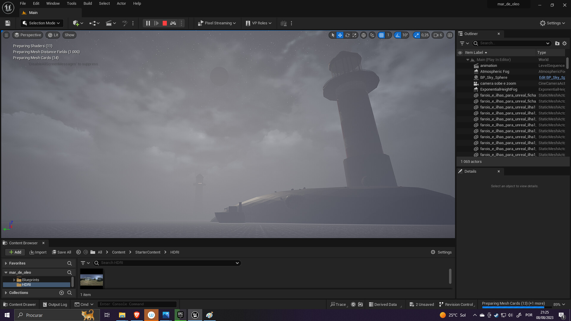 Miguel Nery - Ocean of Oil (blender to unreal animation)