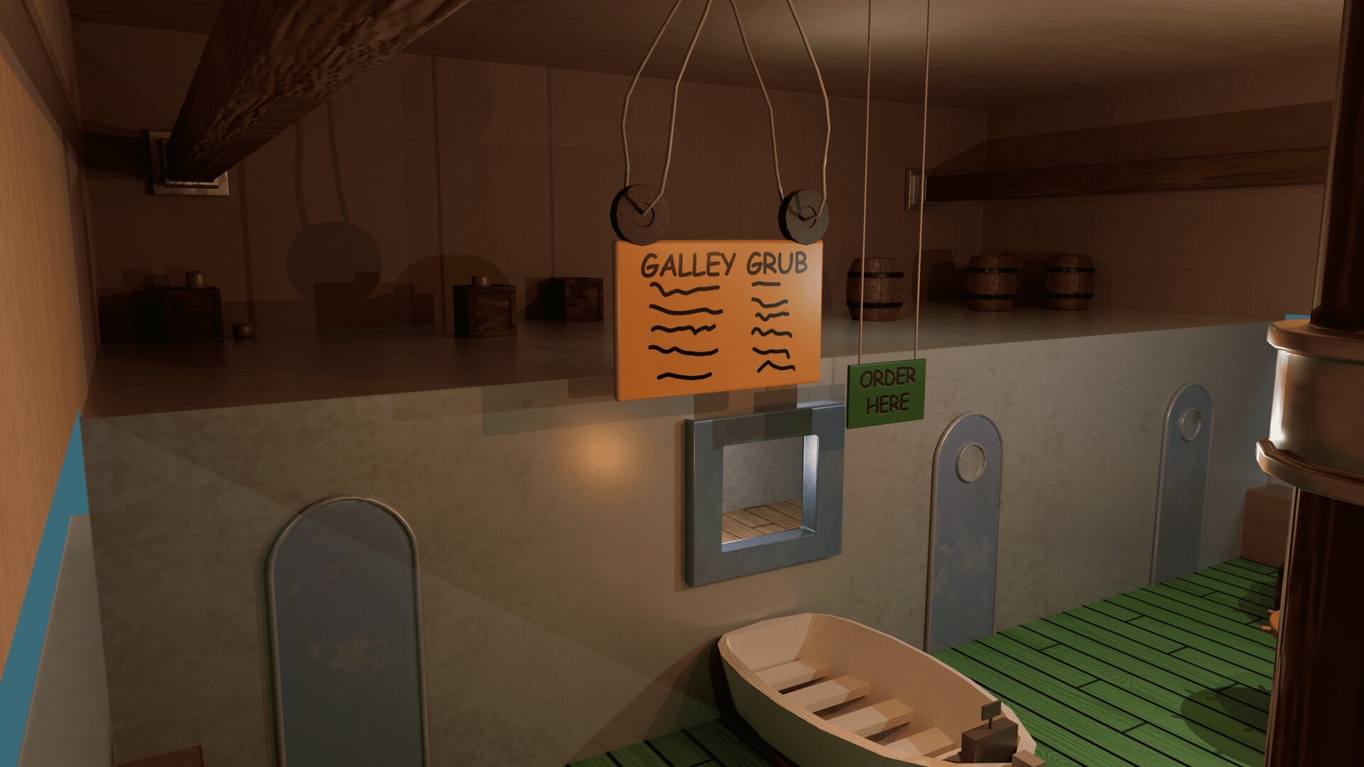 Krusty Krab Galley Grub