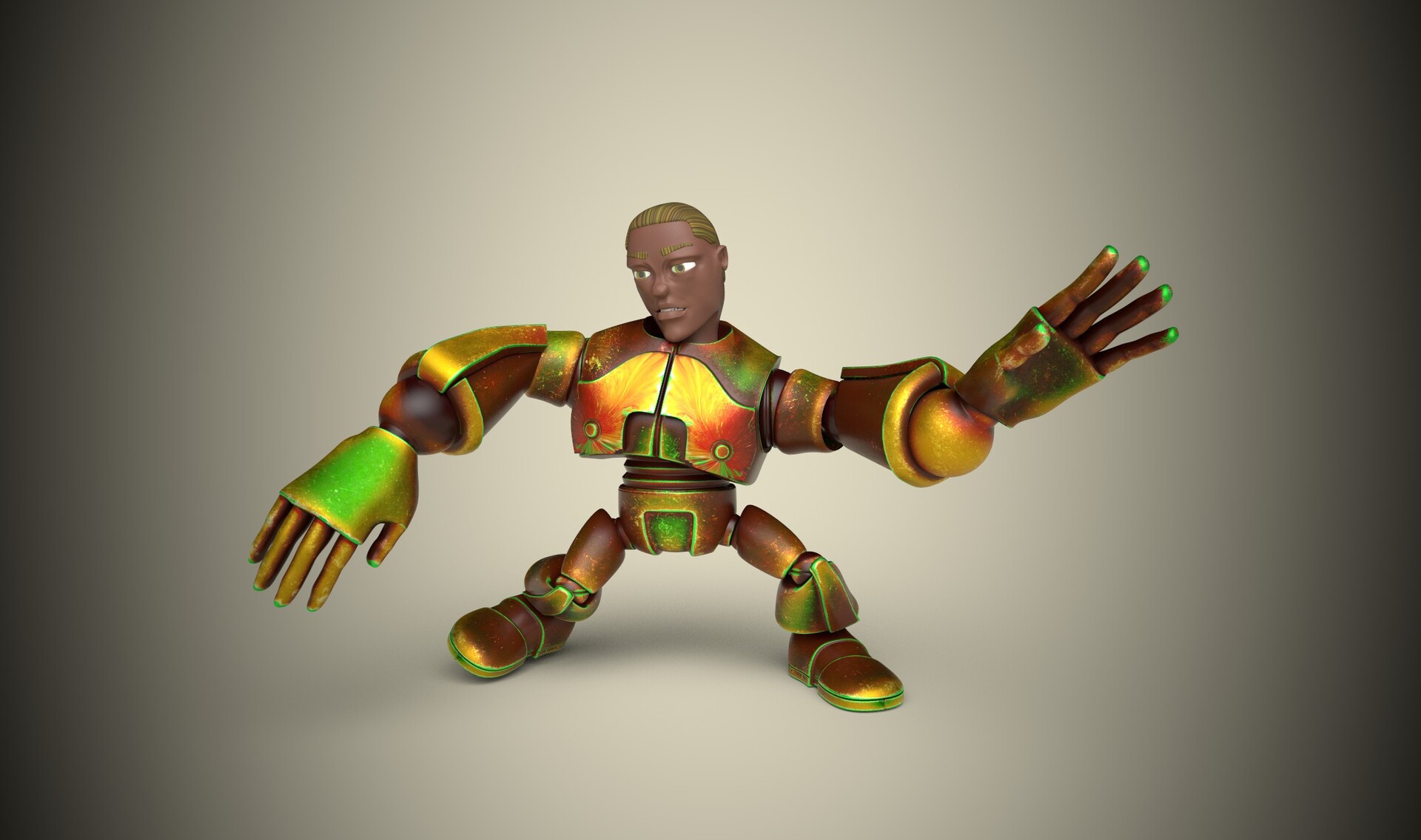 ArtStation - maleBot_A_gameTexture