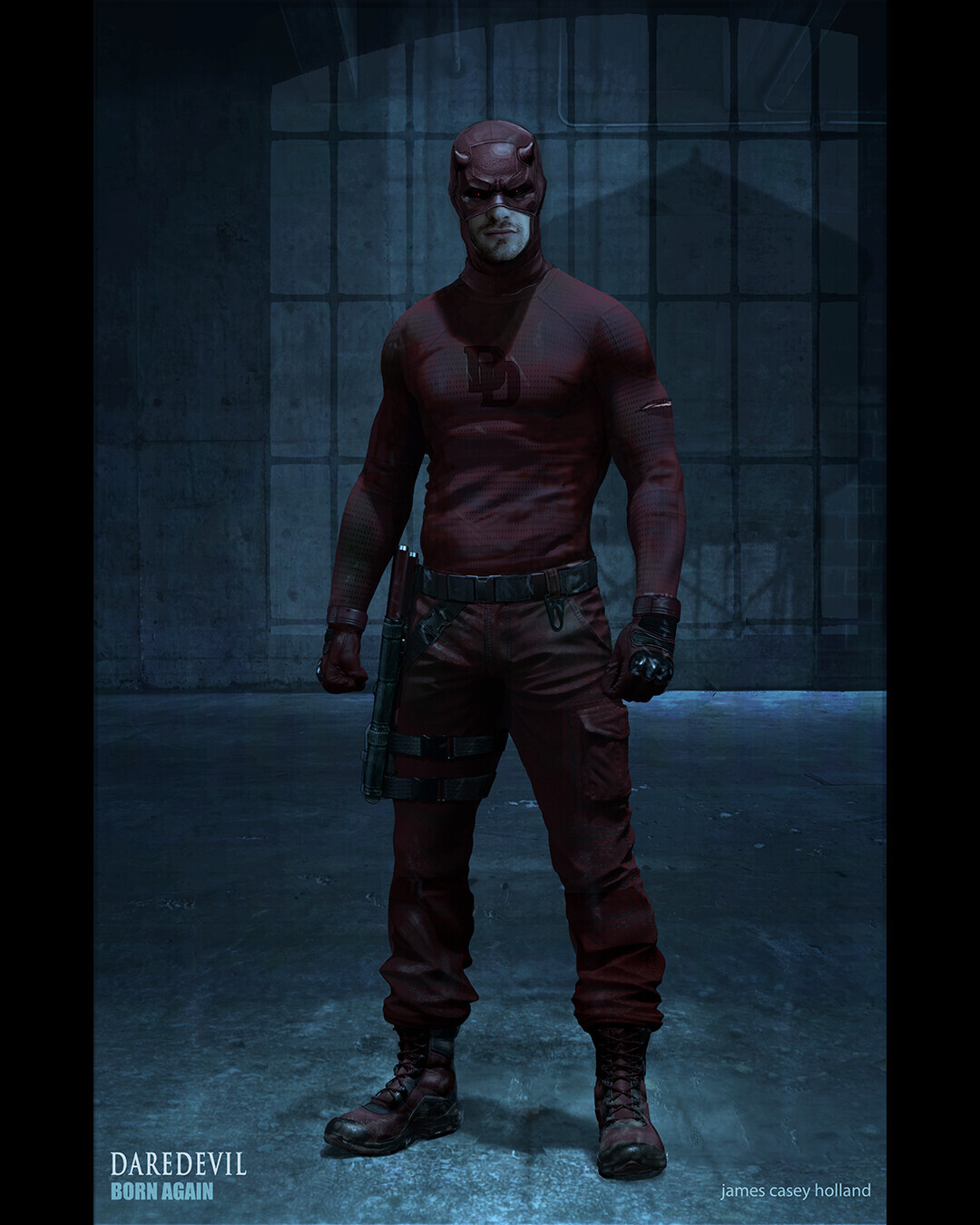 ArtStation - Dare Devil: Costume Design (Fan Art)
