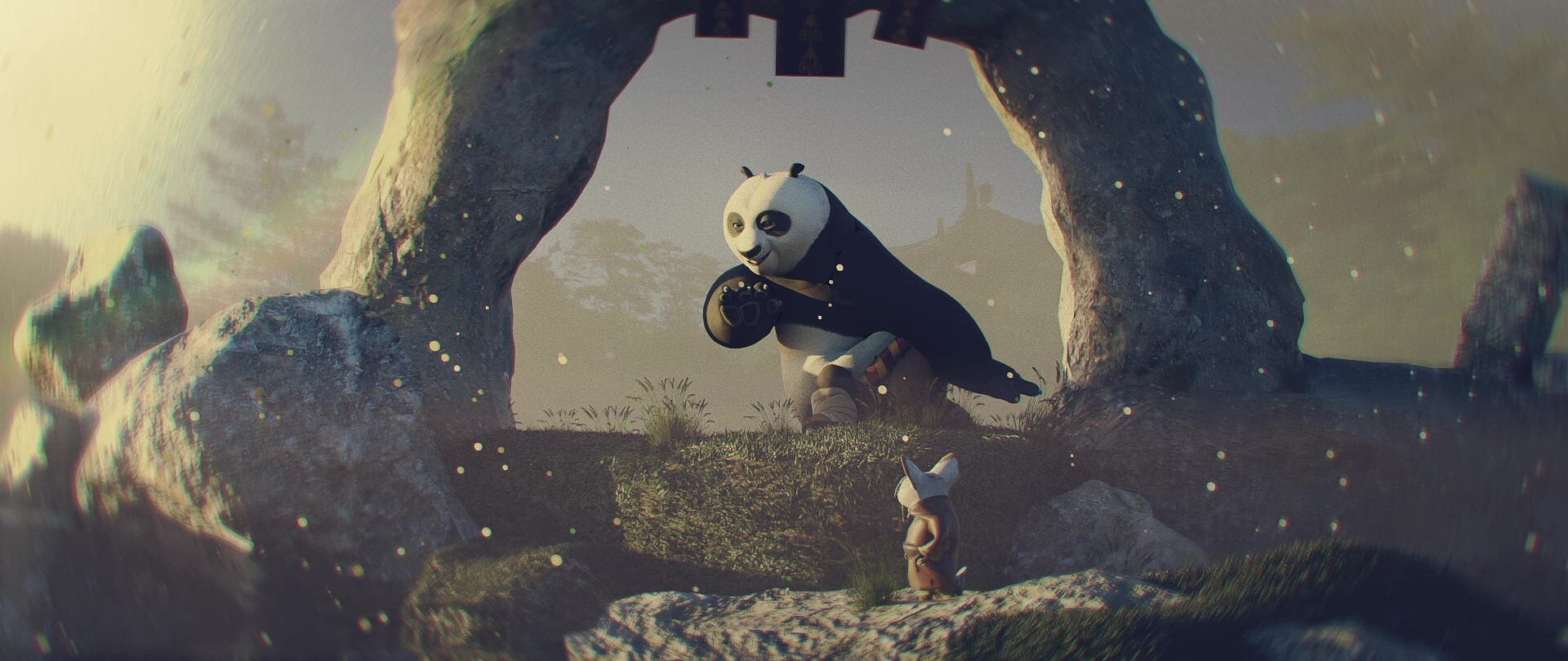 ArtStation - Po X Master Shifu