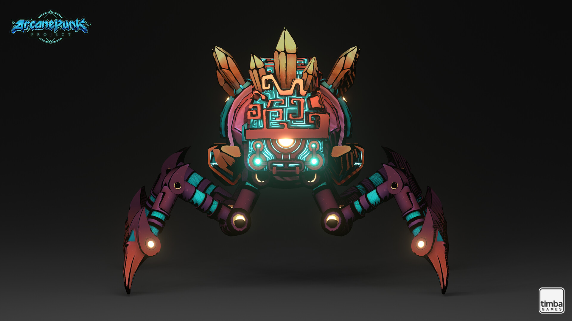 David Ibáñez Guevara - Arcanepunk - Arachnid Enemy