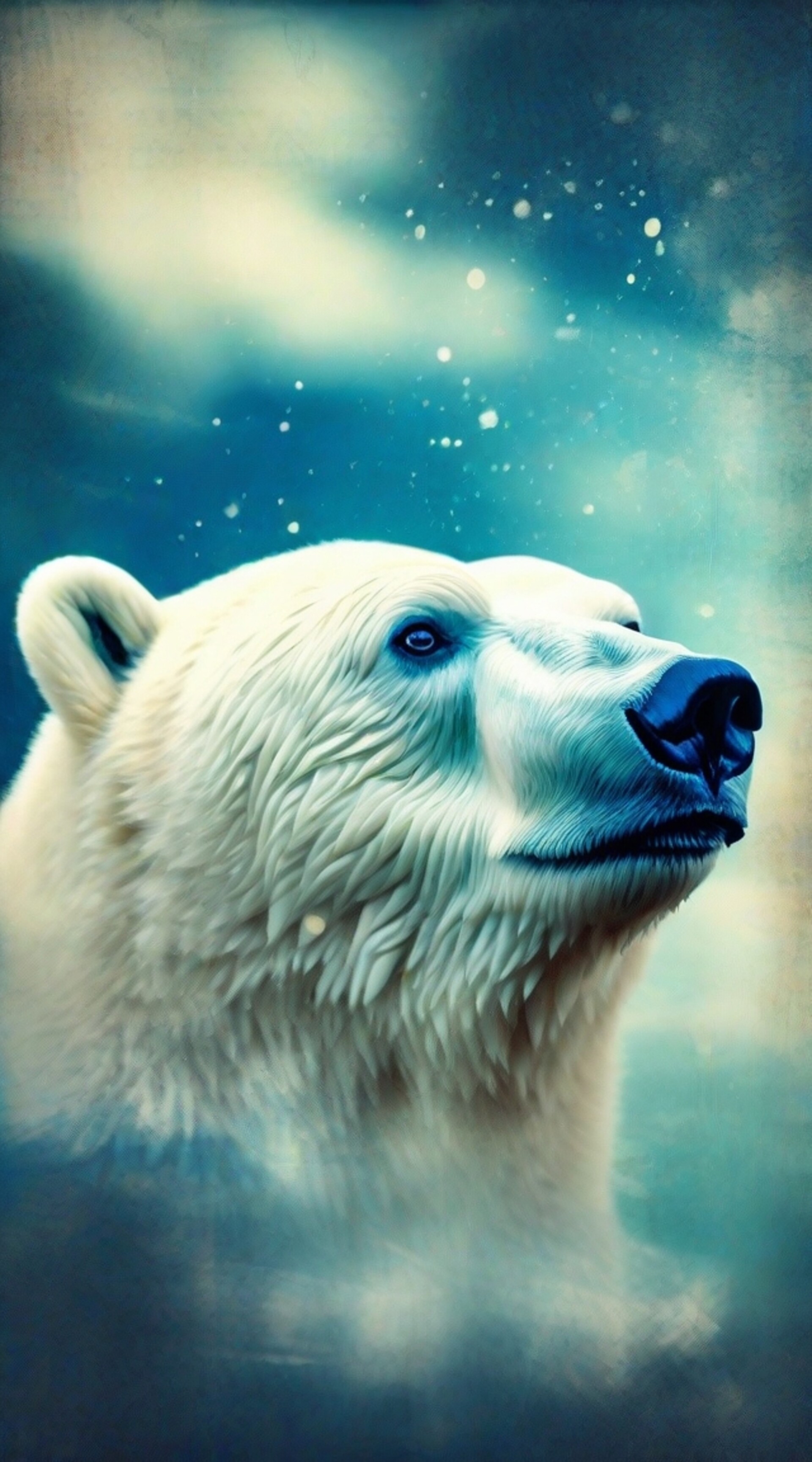 ArtStation - Polar Bear 3d highqualitydigitalart bokeh photo dark