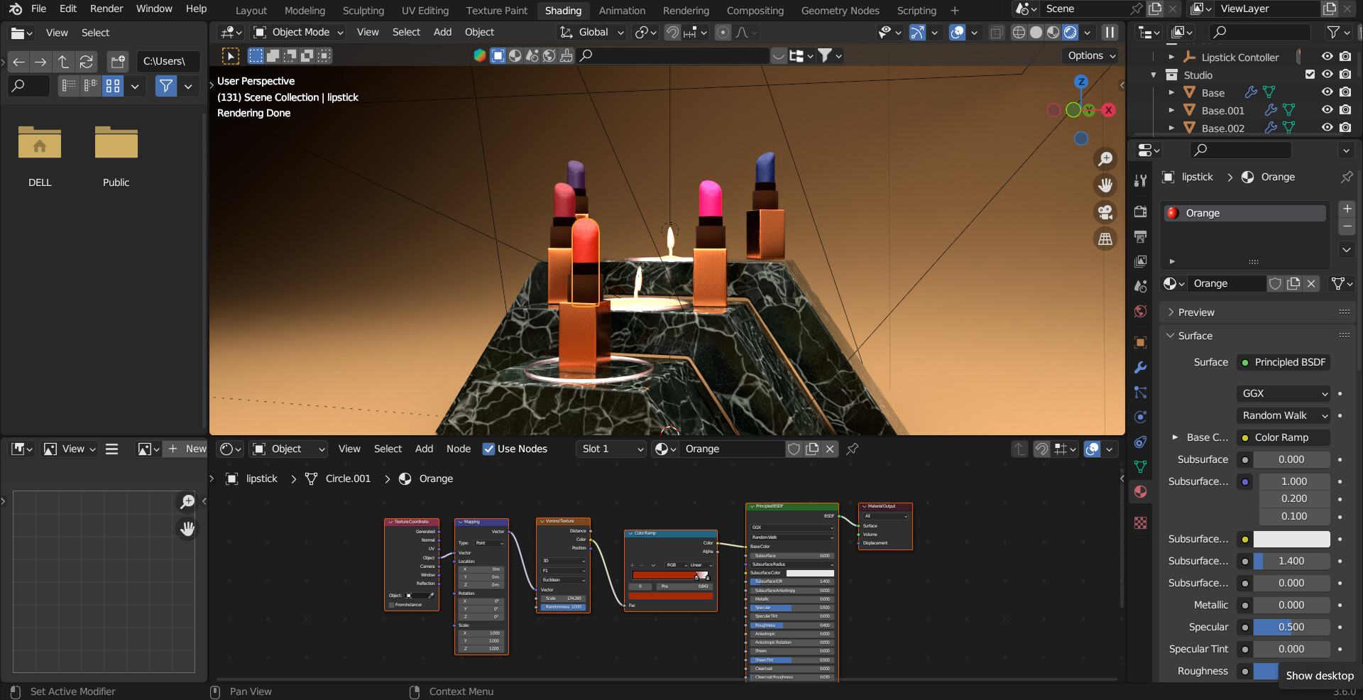 Piyush Patel - Lipstick Advertisement - Blender