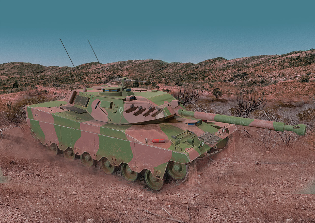 ArtStation - Bernadini MB-3 Tamoyo I Render