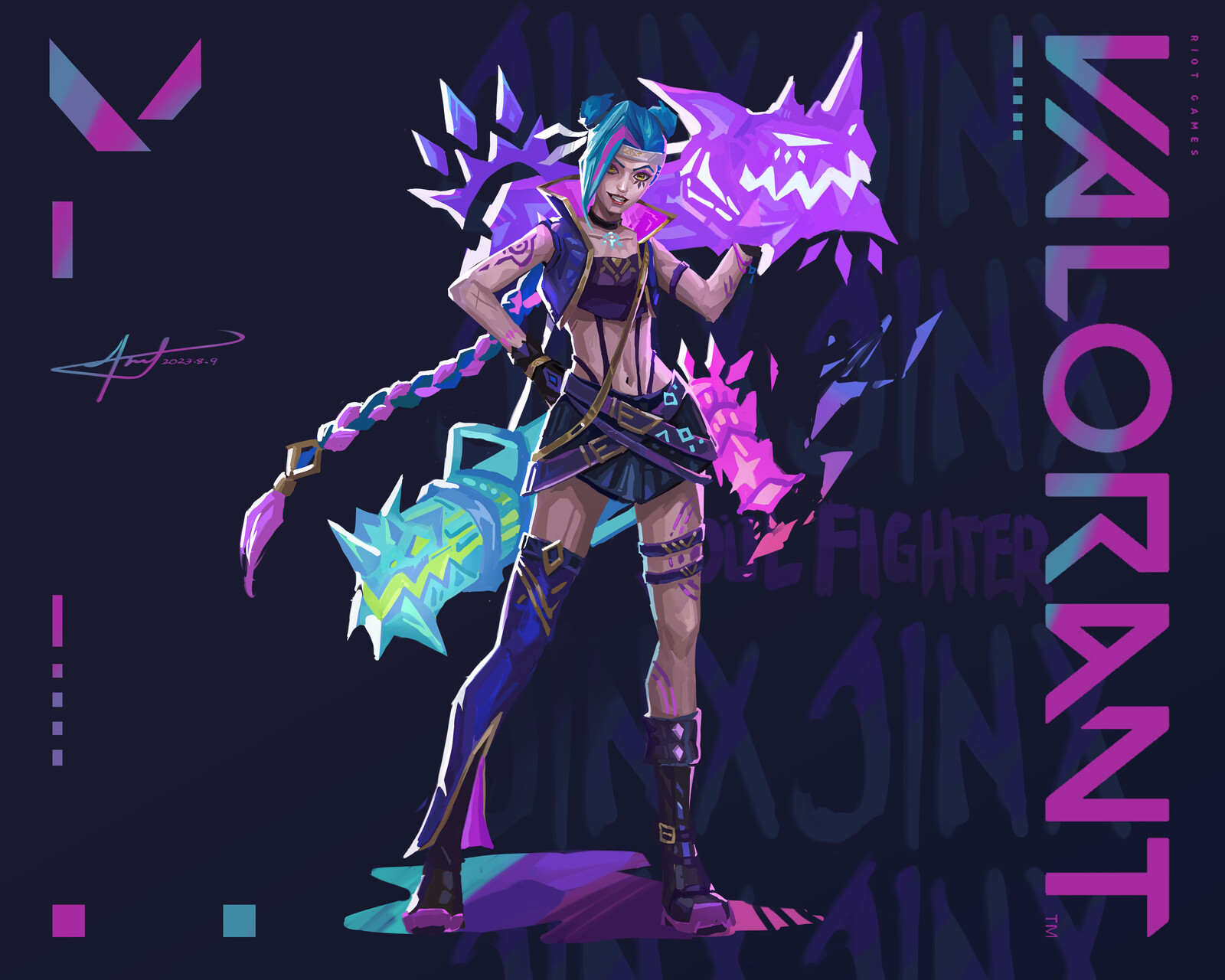 拼命肝画的凹凸曼 - Soul Fighter JINX
