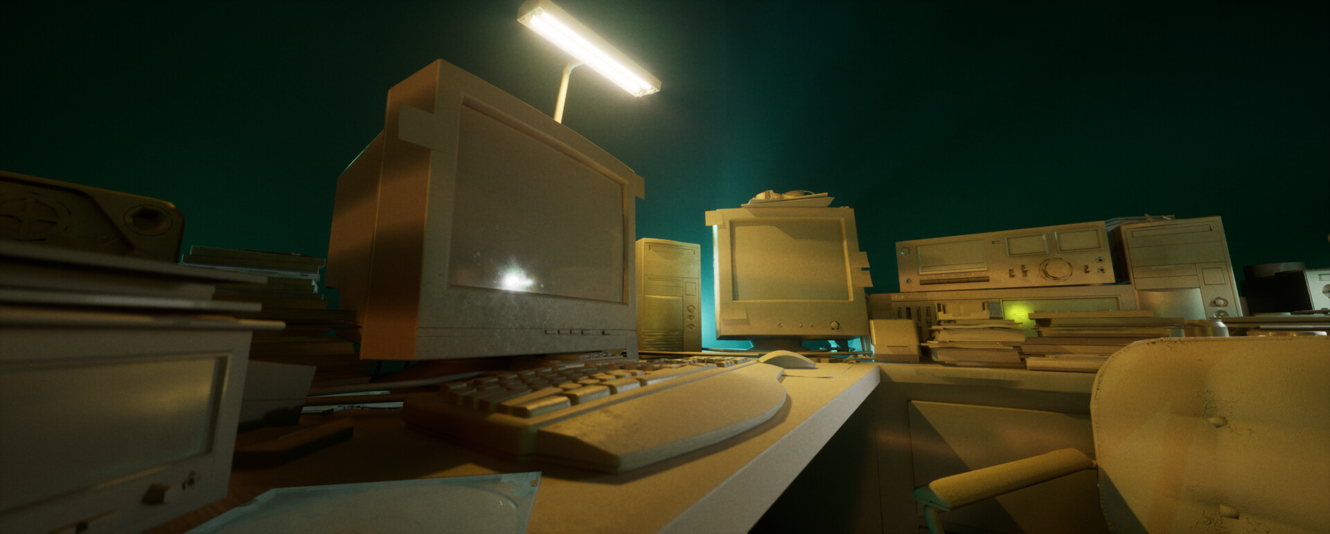 Michael Bonaldi - Apartment Tech Props Re-light UE5