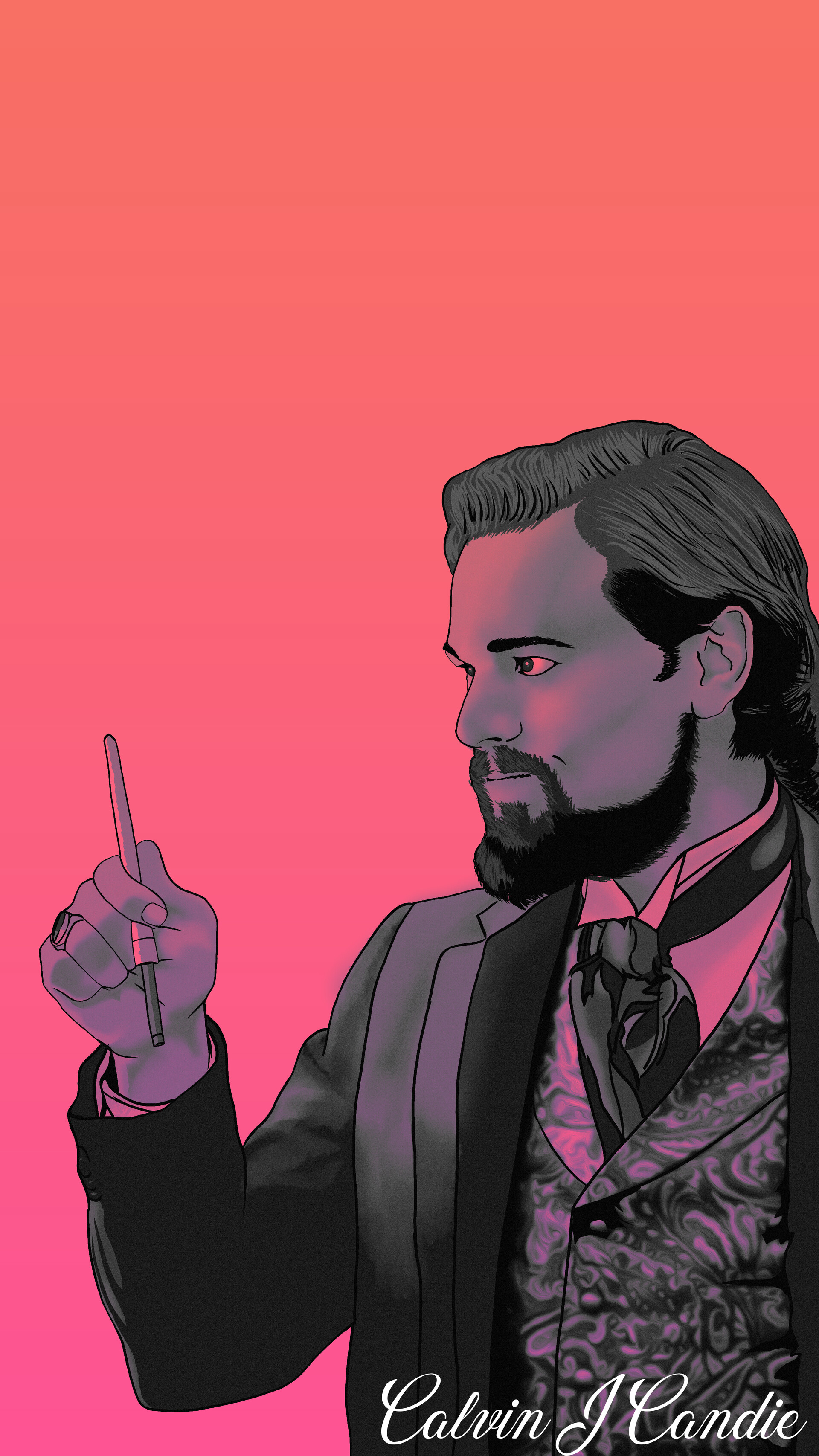 Calvin Candie Wallpaper