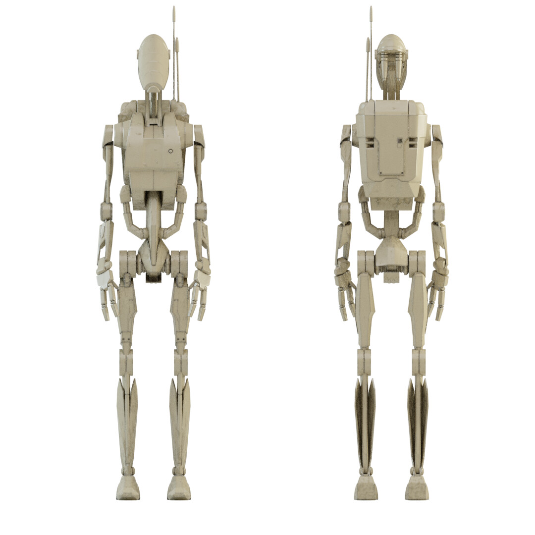 Artstation B1 Battle Droid Star Wars