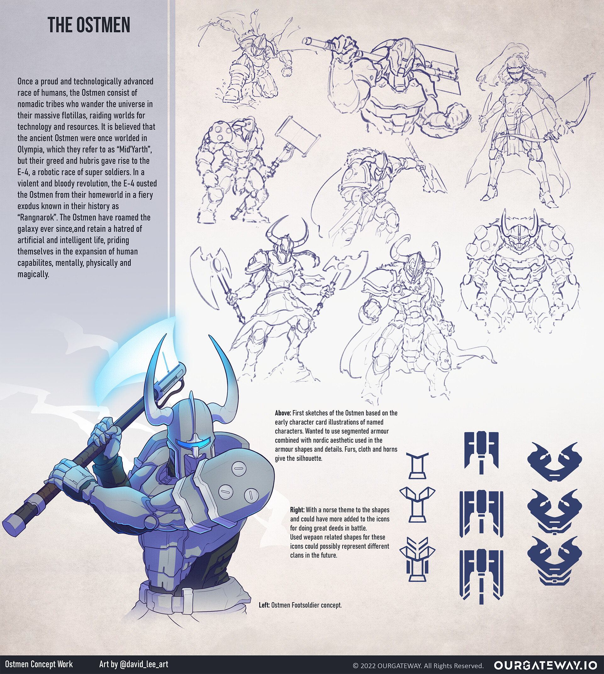 ArtStation - Ourgateway Ostmen Codex File
