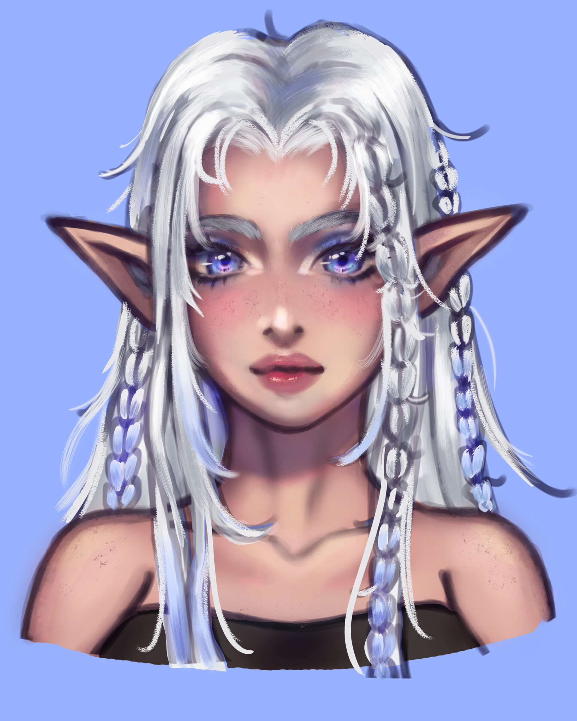 ArtStation - Elf girl character design