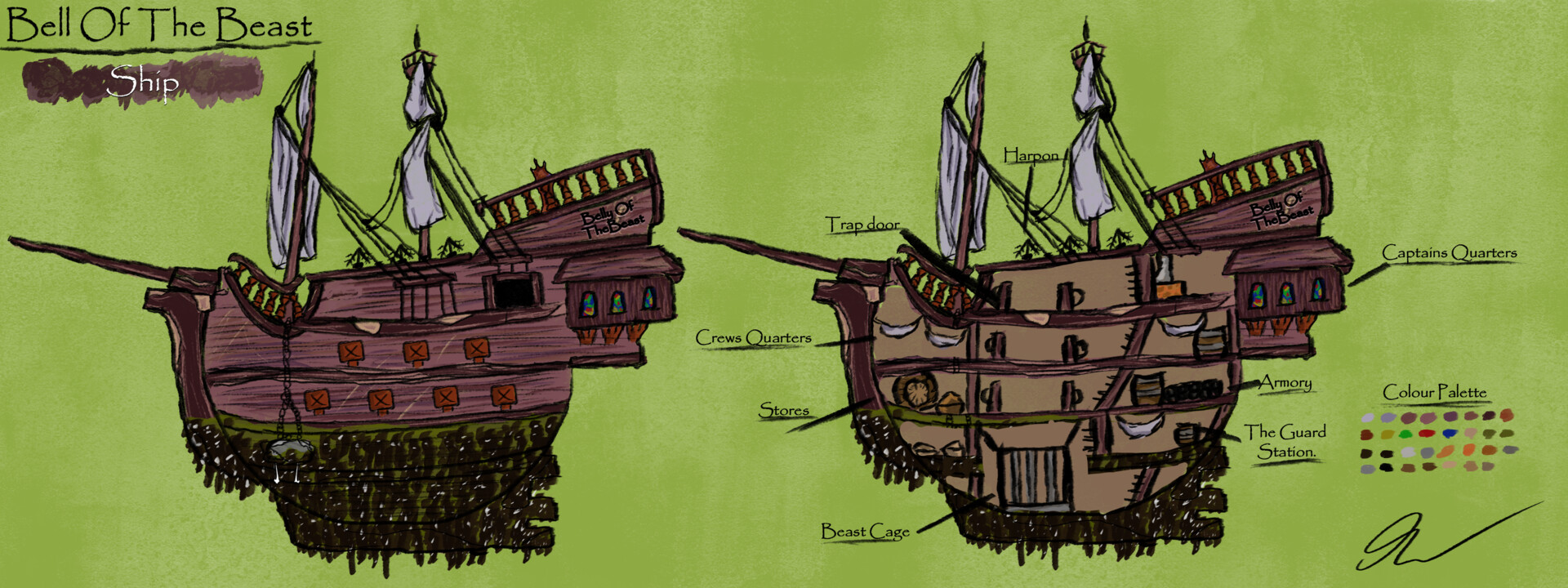 Liam Rutherford - Tavian: Tales of the Mythical Seas (WIP)