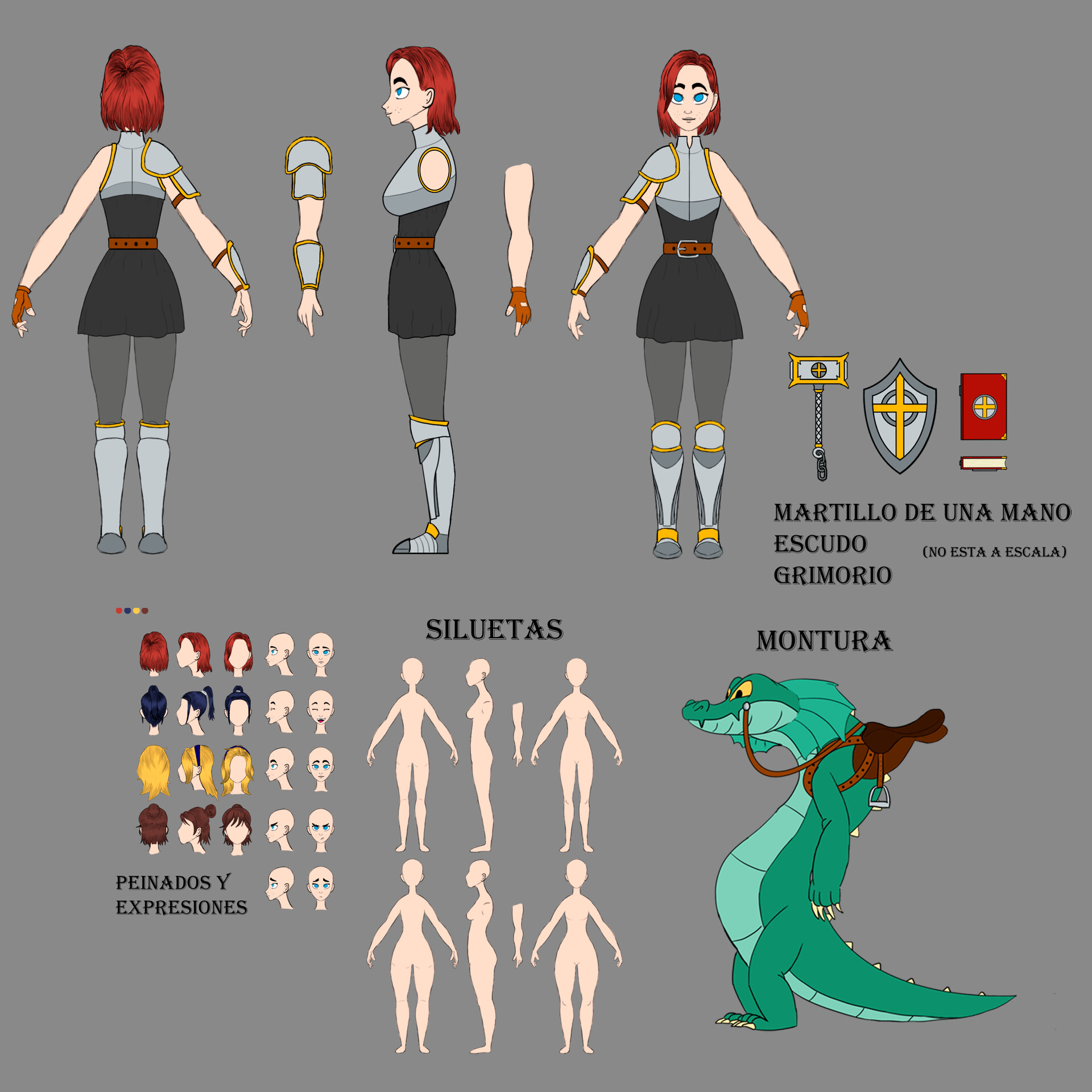 ArtStation - Character Sheet