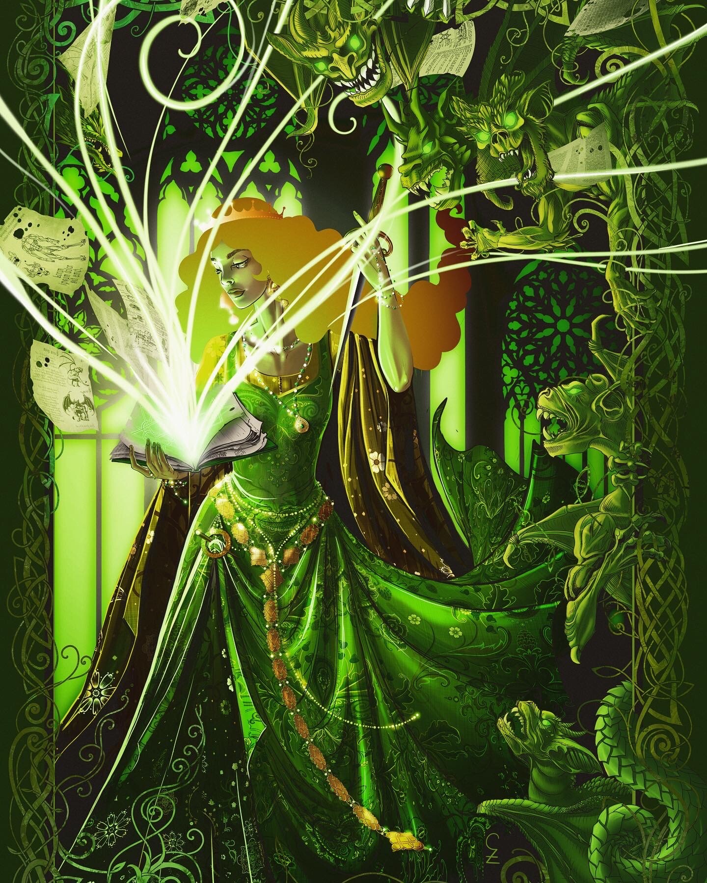 ArtStation - Queen of Gargoyles