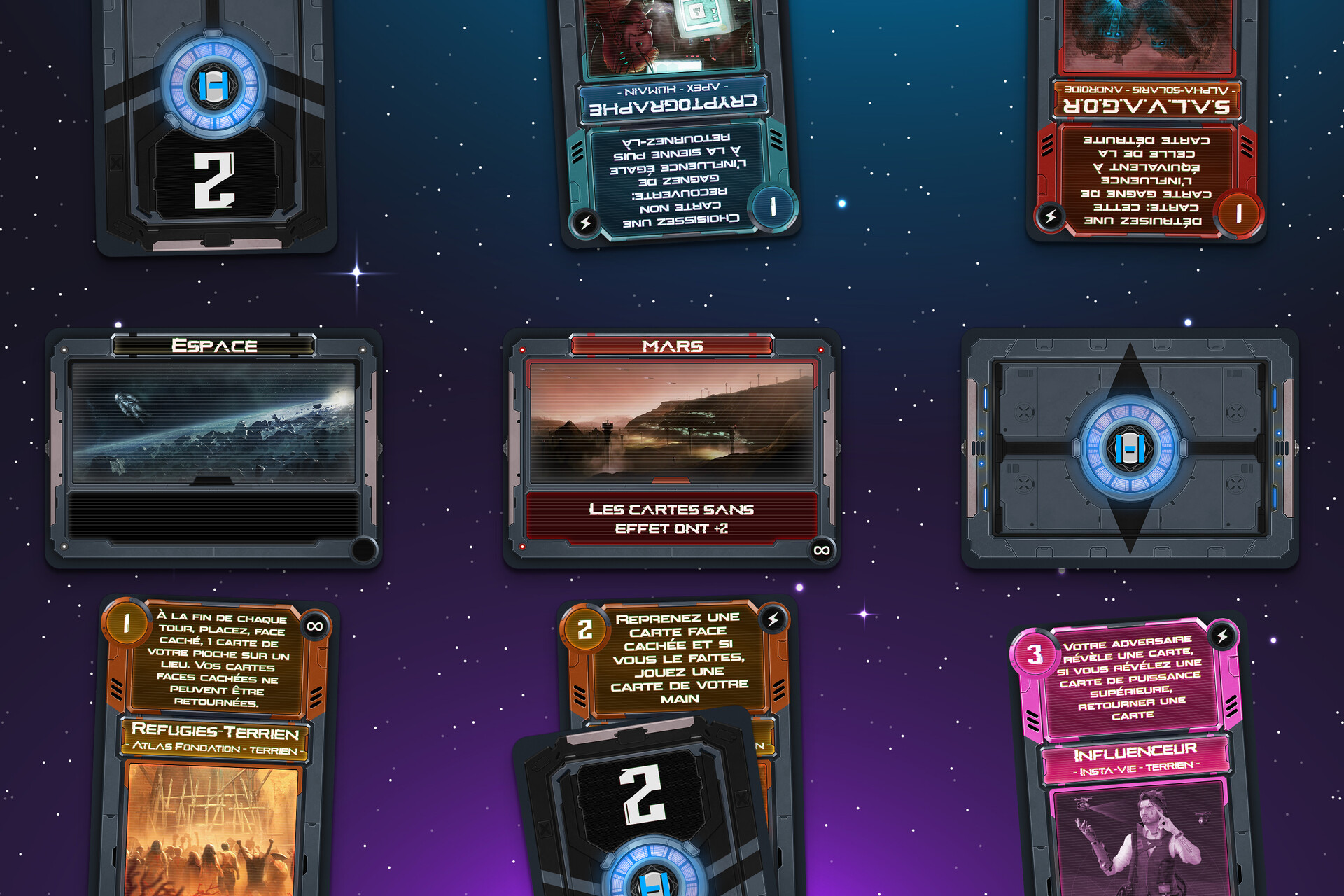 ArtStation - Horizon GN - Card Game -WIP