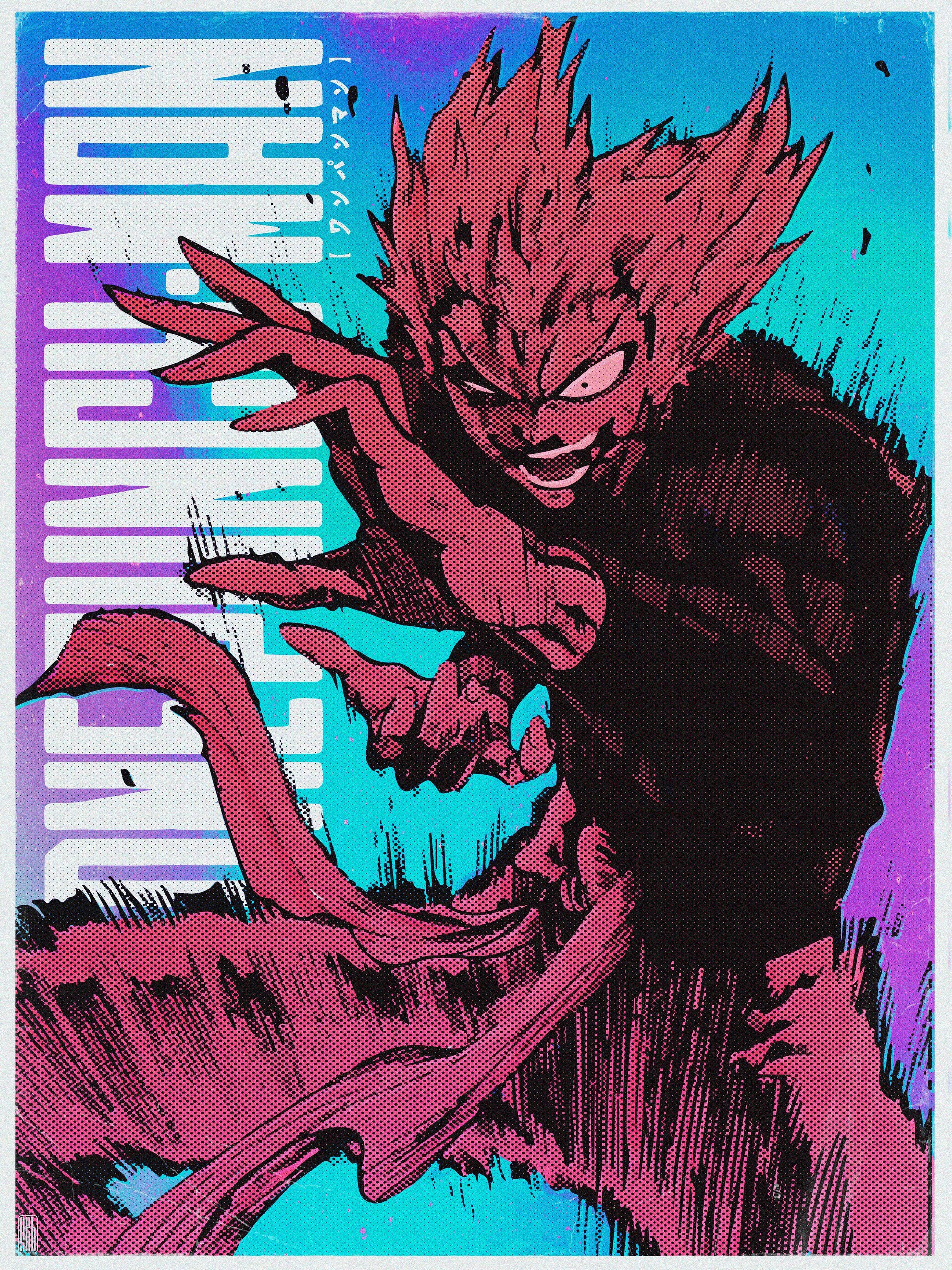 ArtStation - One Punch Man - Garou