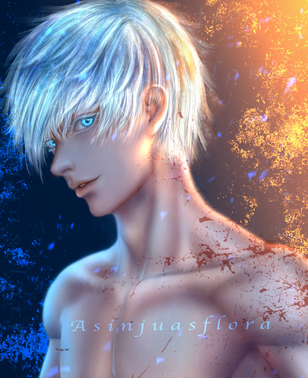 ArtStation - Jujutsu Kaisen -呪術廻戦 Satoru Gojo-五条悟