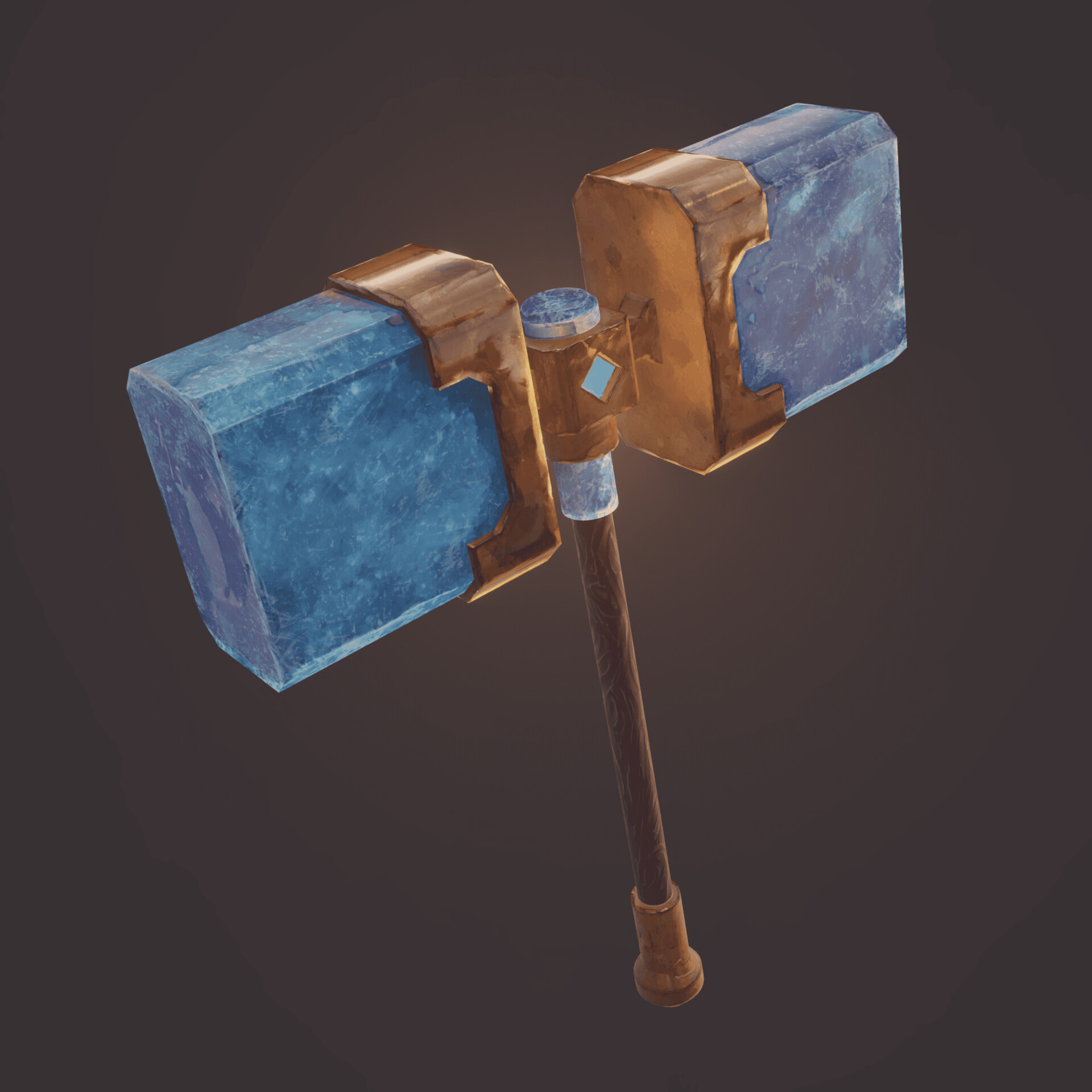 ArtStation - Stylized Hammer Low Poly