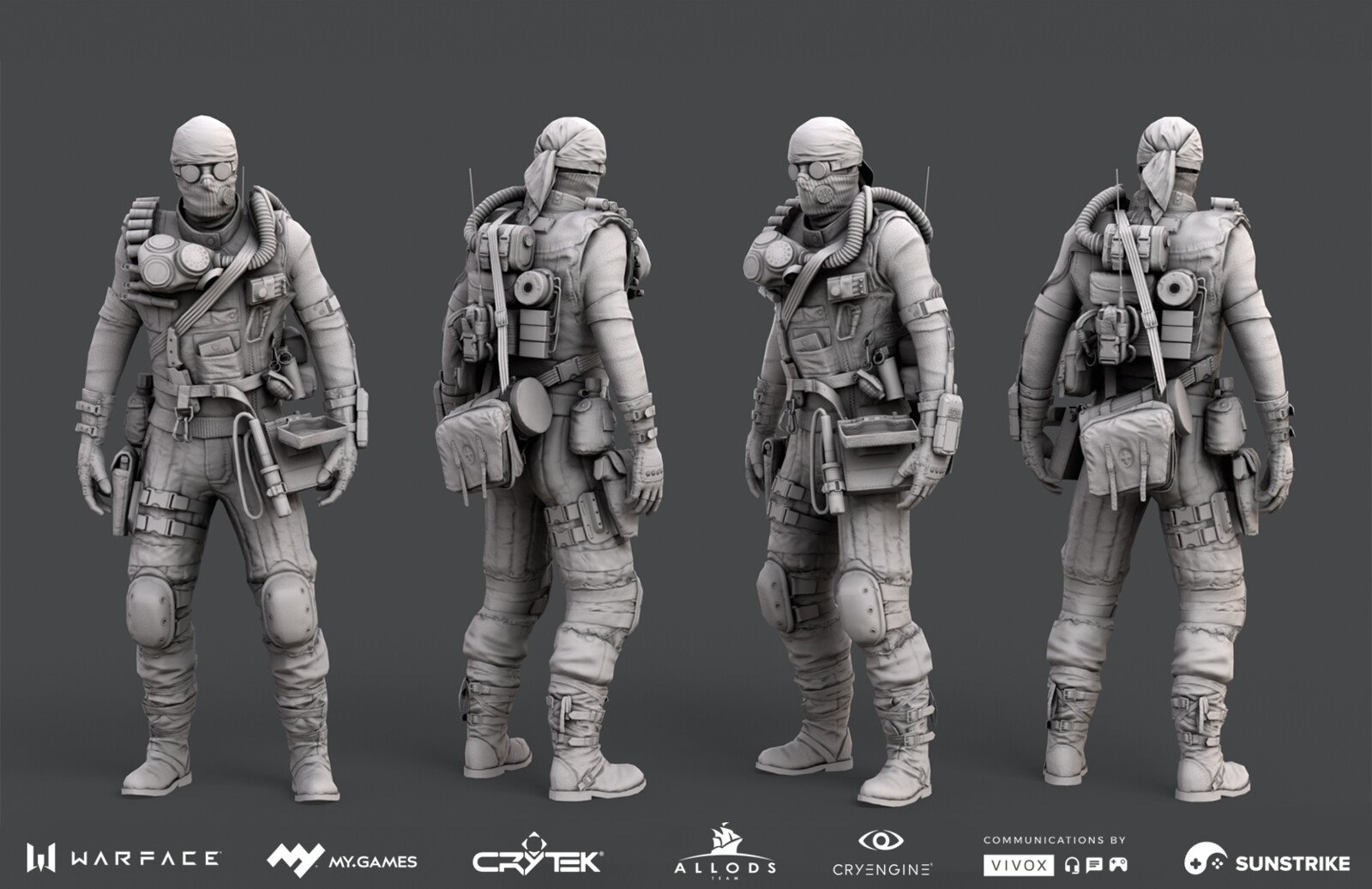 SunStrike Studios - Warface Characters. Part 5
