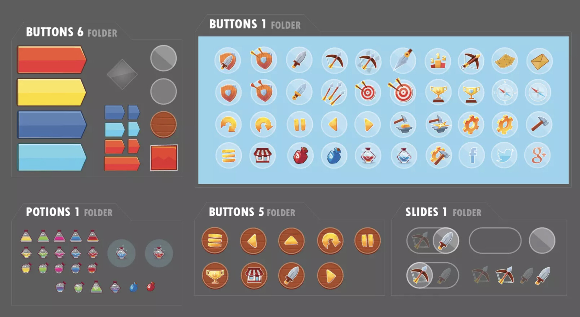 ArtStation - Cartoon UI