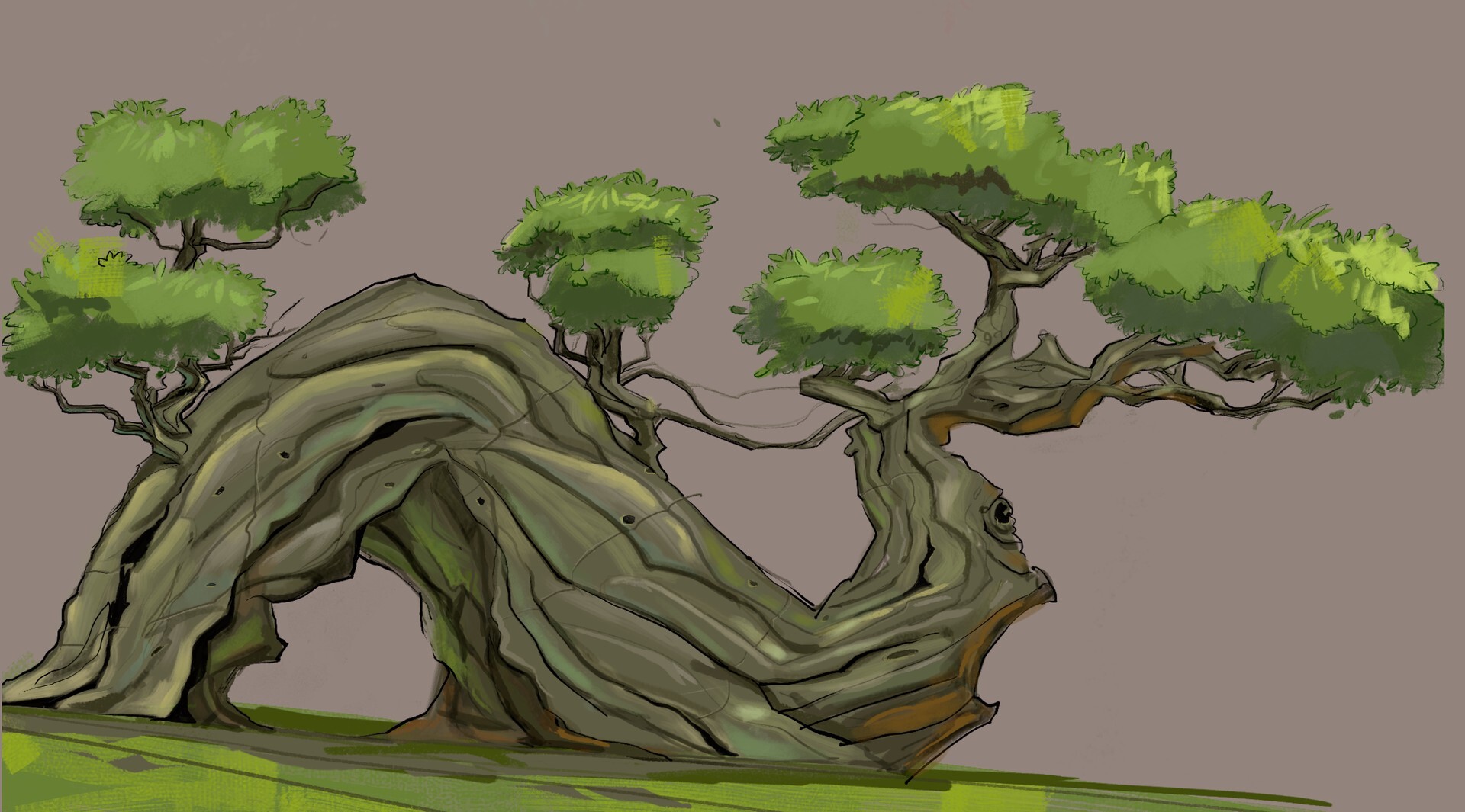 Darsh Joshi - Giant Fantasy Tree