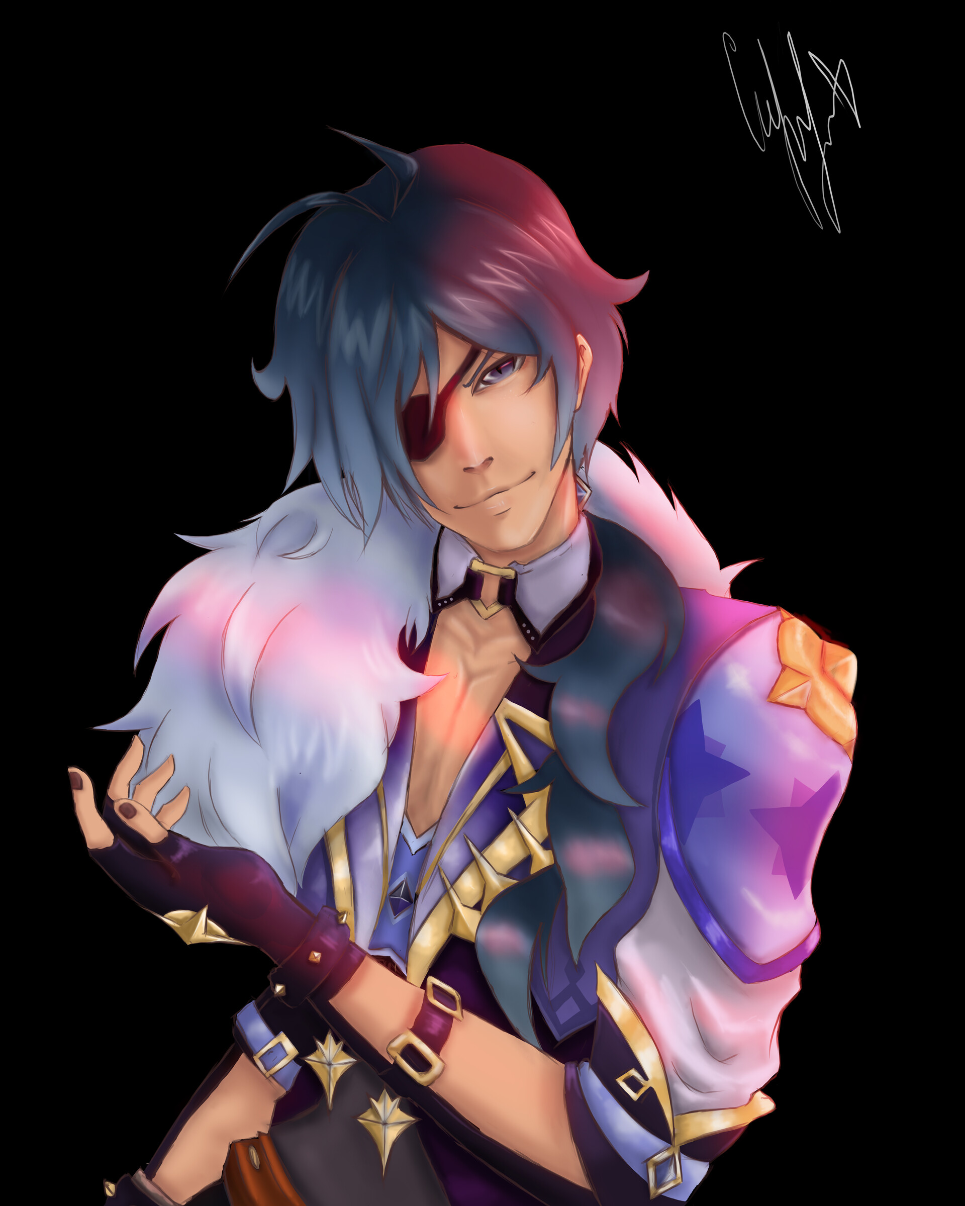 ArtStation - Kaeya Genshin Impact