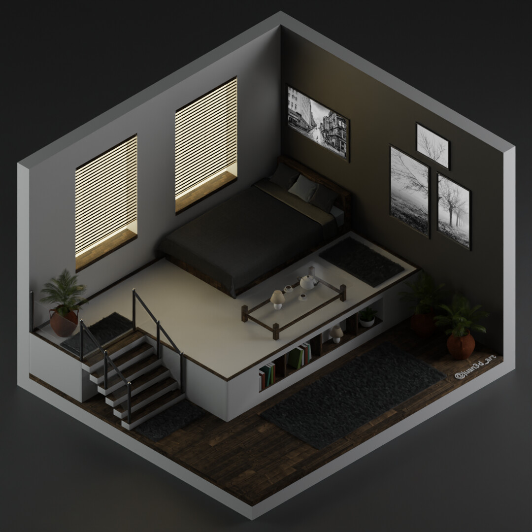 ArtStation - Realistic Room