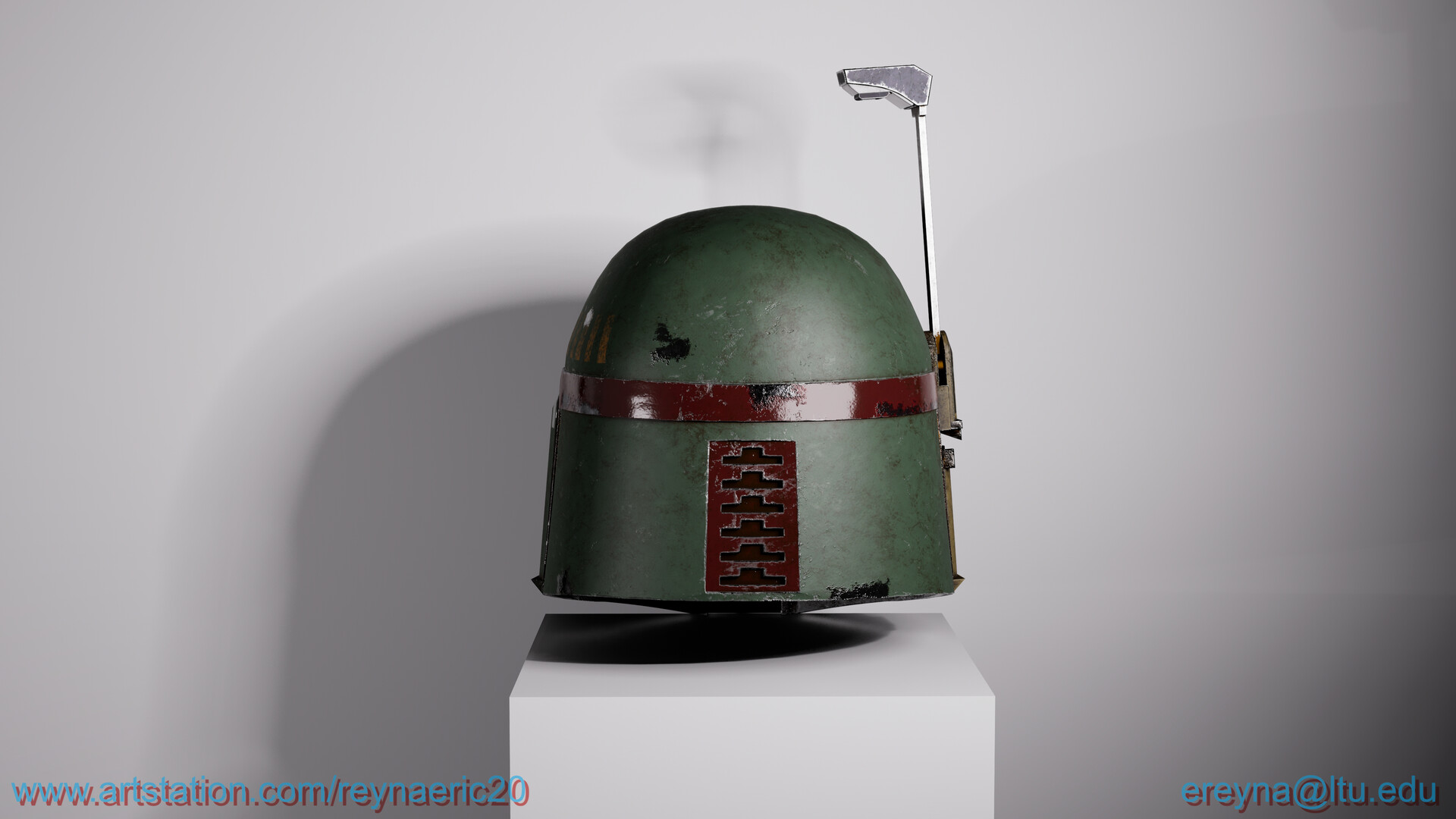 Eric Reyna - Boba Fett's helmet