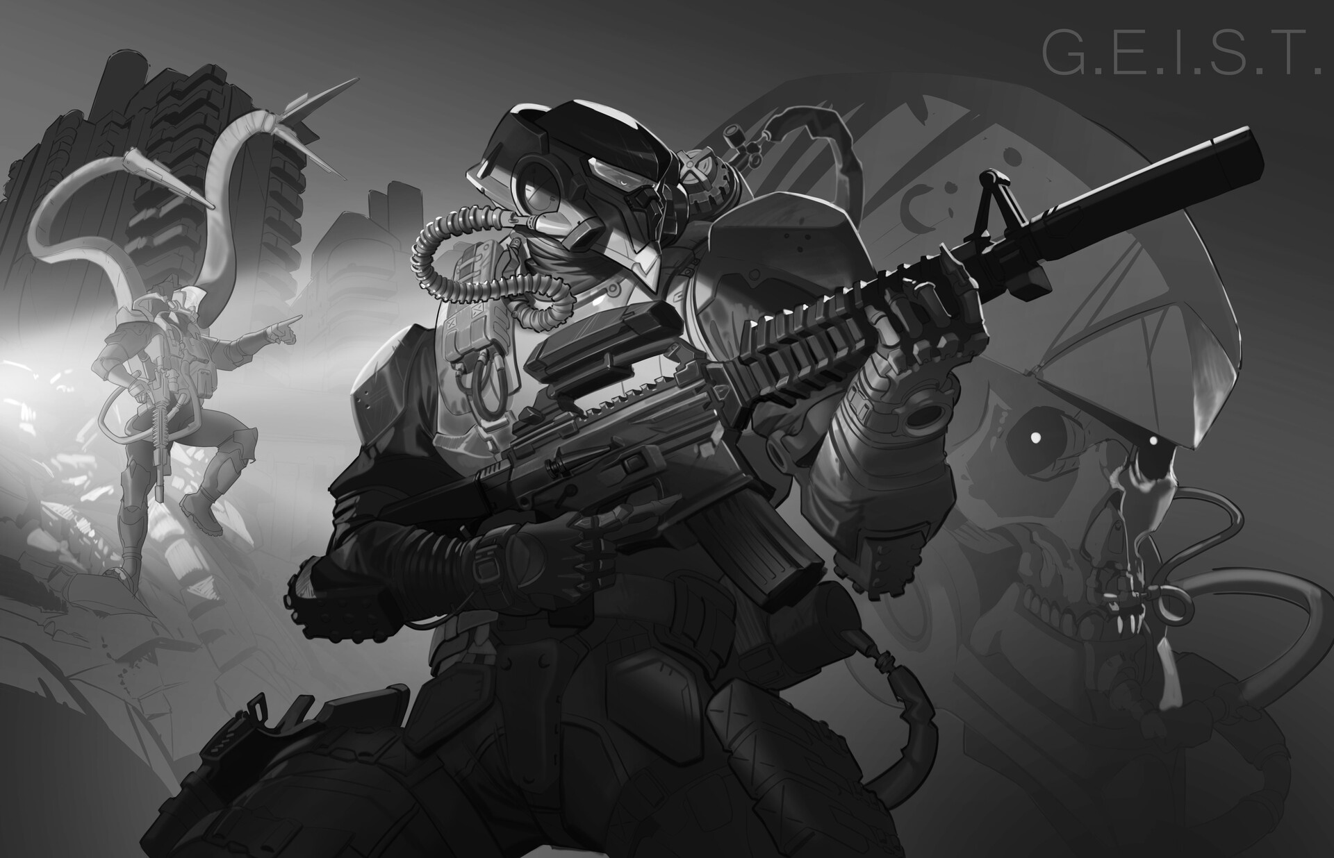 ArtStation - Personal project "sci-fi exploration"